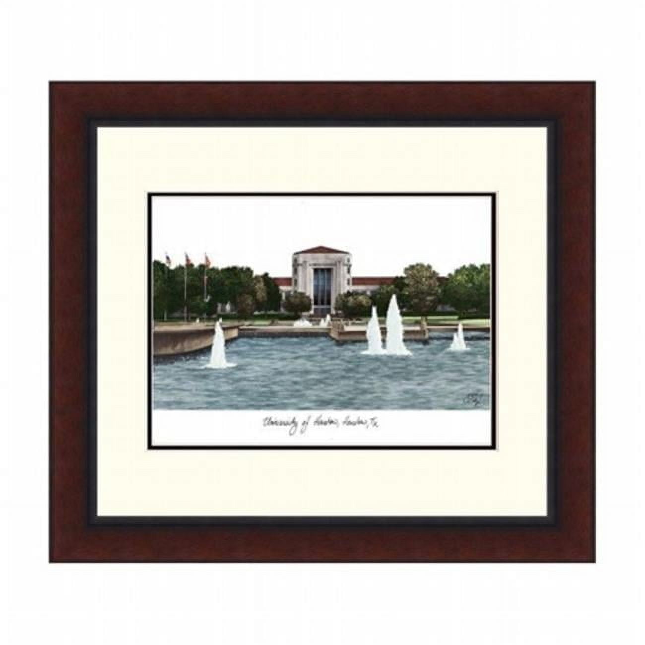 Campusimages University of Houston Legacy Alumnus Framed Lithogrpah ...