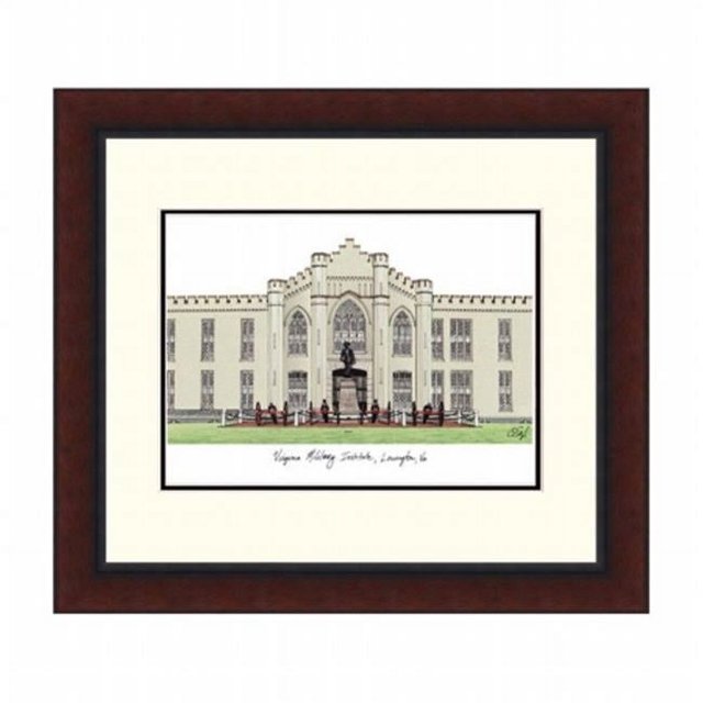 Campusimages Virginia Military Legacy Alumnus Framed Lithograph ...