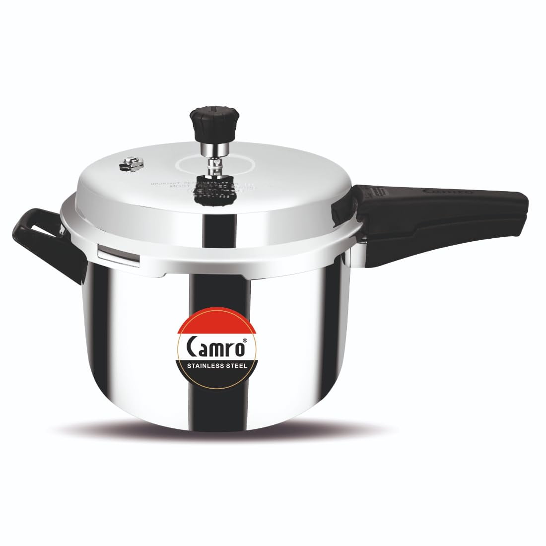 Camro Stainless Steel Outer lid Pressure Cooker Butterfly 10 Liters ...