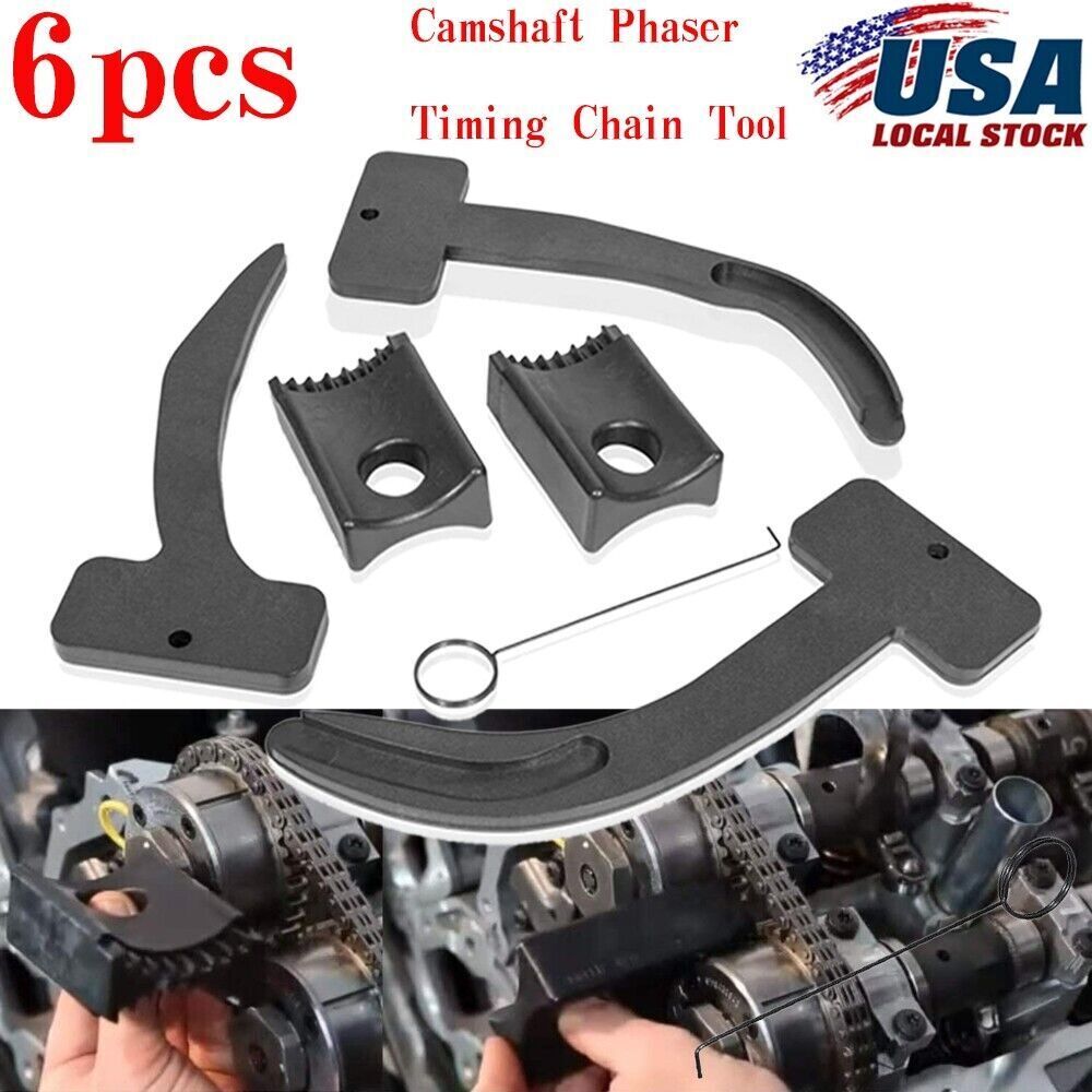 Camshaft Phaser Locks pn 10202 + Timing Chain Holder Set for VW ...