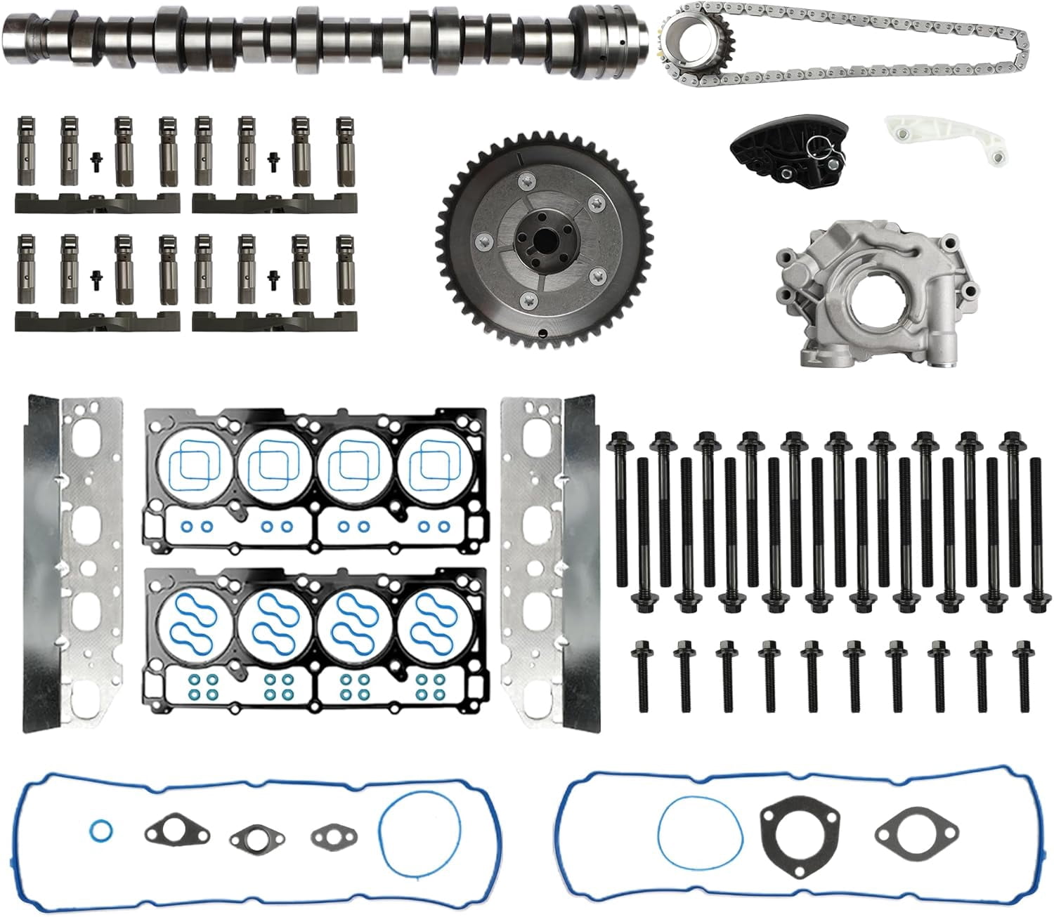 Camshaft Timing Chain Kit Head Gasket Set For Jeep Grand Cherokee ...