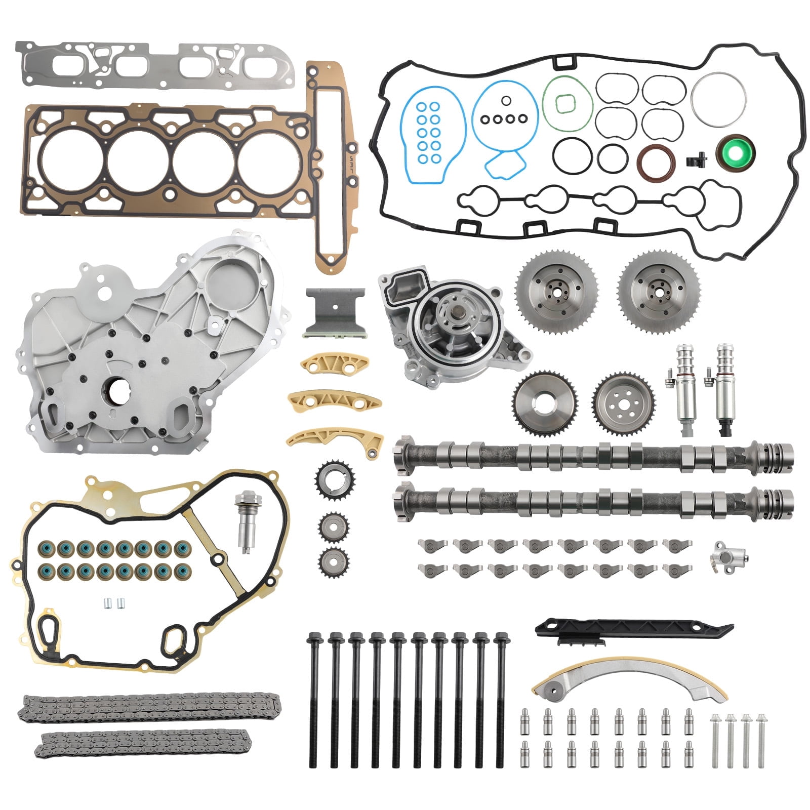 Camshaft lifters timing chain Set For Chevrolet Equinox Buick GM 2.4L ...