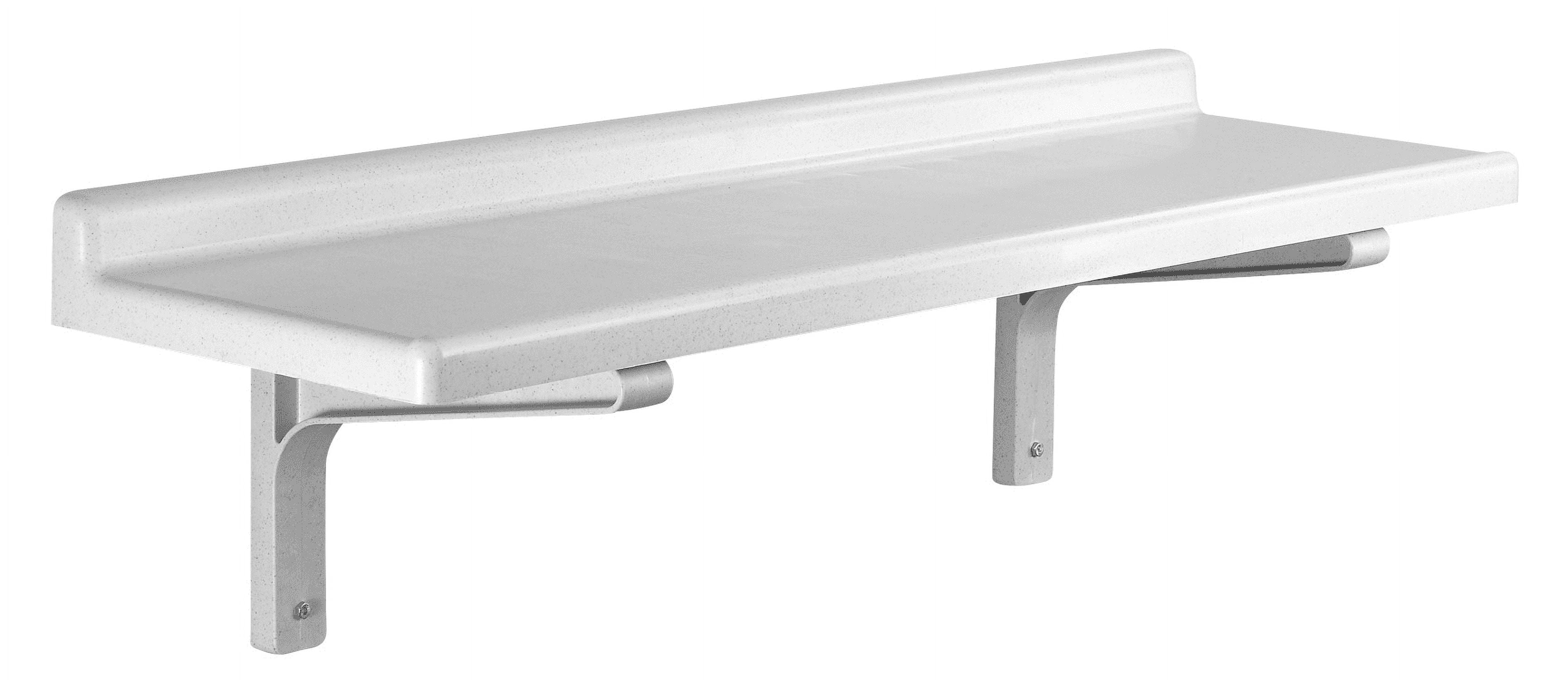 Camshelving® Wall Shelf Kit 18X48S Speckled Gray - Walmart.com