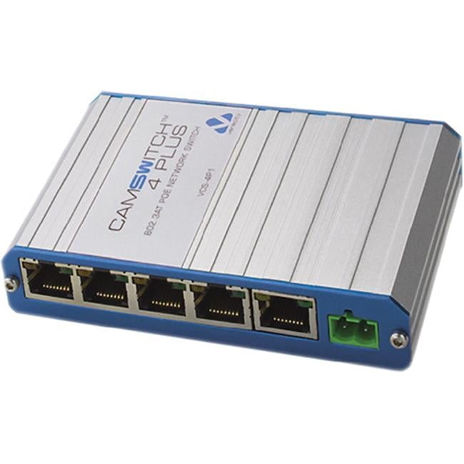 Camswitch Plus 4 Plus 1 Port 802.3 at POE Network Switch - Walmart.com