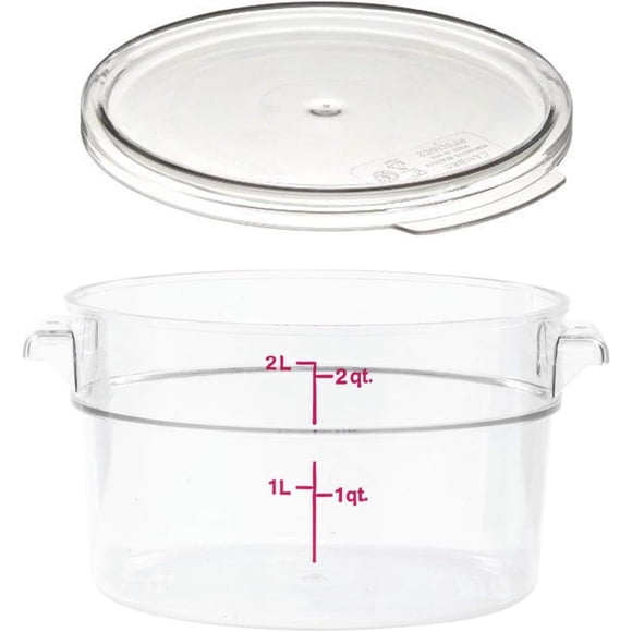 2 Quart Plastic Container