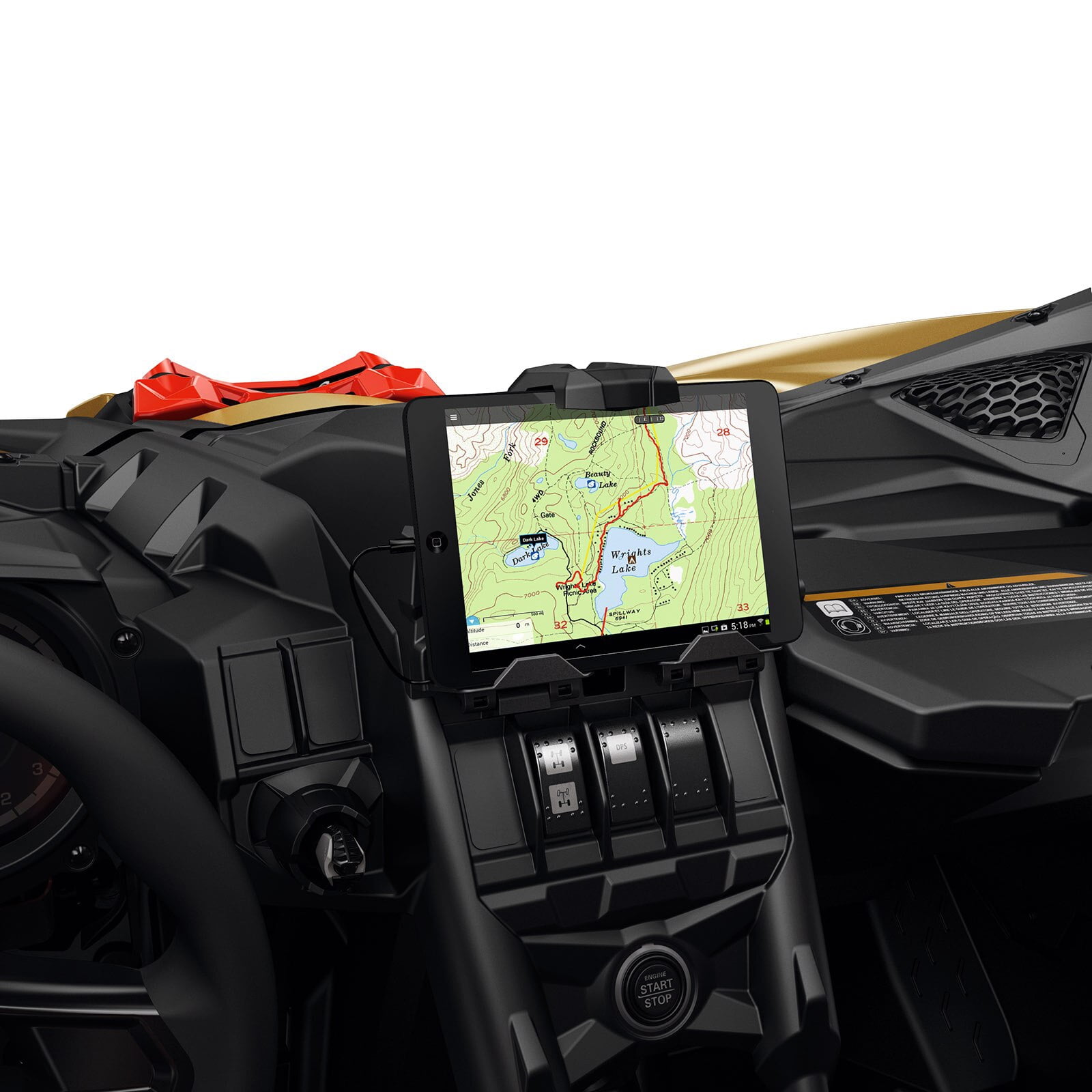 Can-Am 715002874 Electronic Device Holder Maverick X3 & X3 Max ...