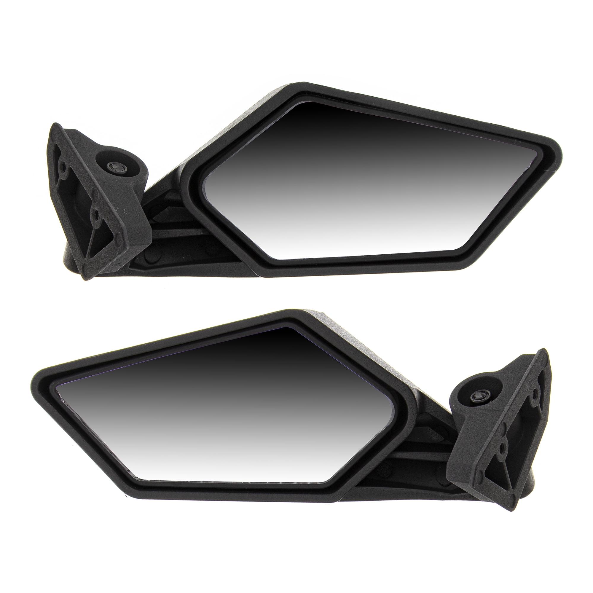 Can-Am 715002898 Racing Side Mirrors for Maverick X3 & X3 Max OEM ...