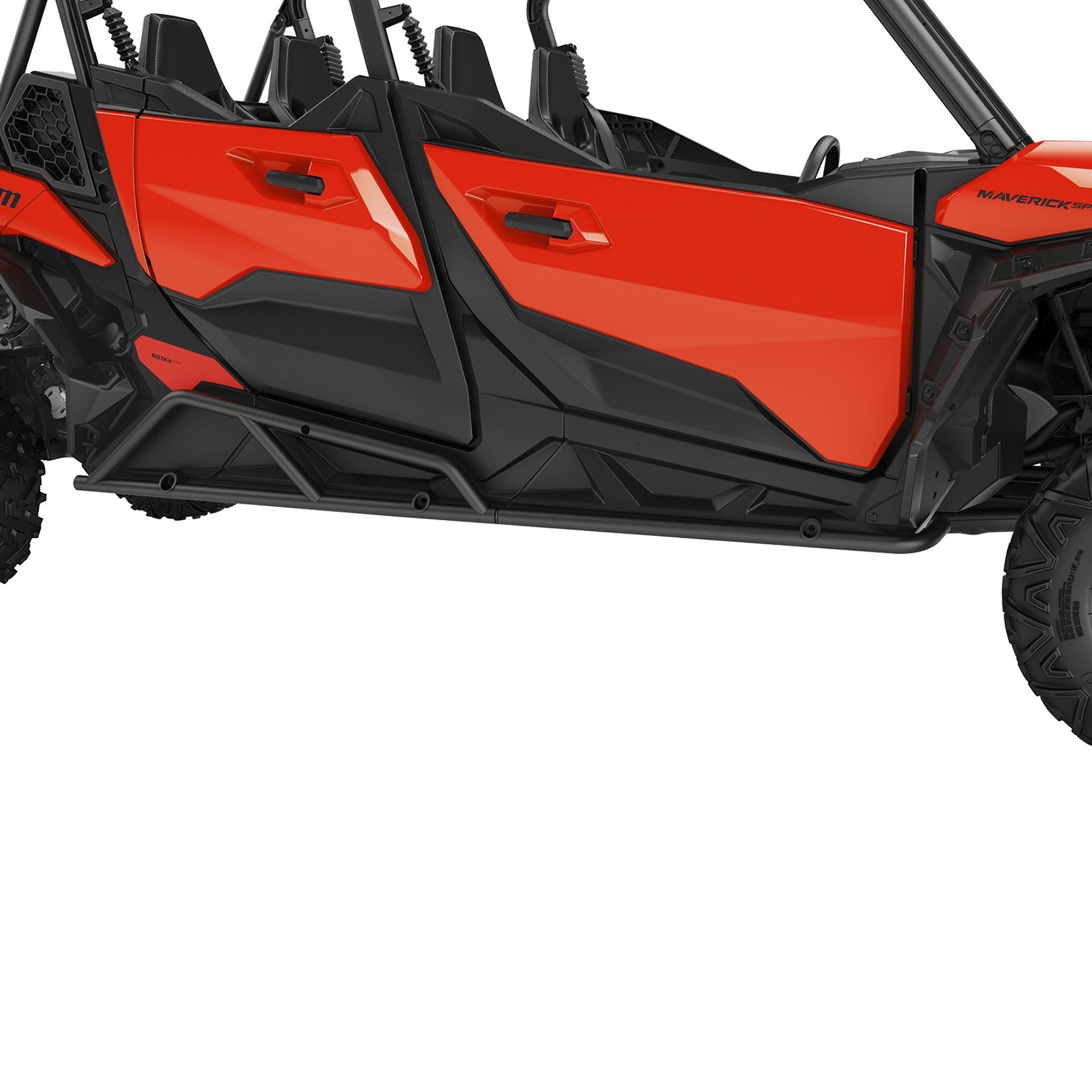 Can-Am 715004754 Black Rock Slider Kit 2020 Maverick Sport Max 1000R ...