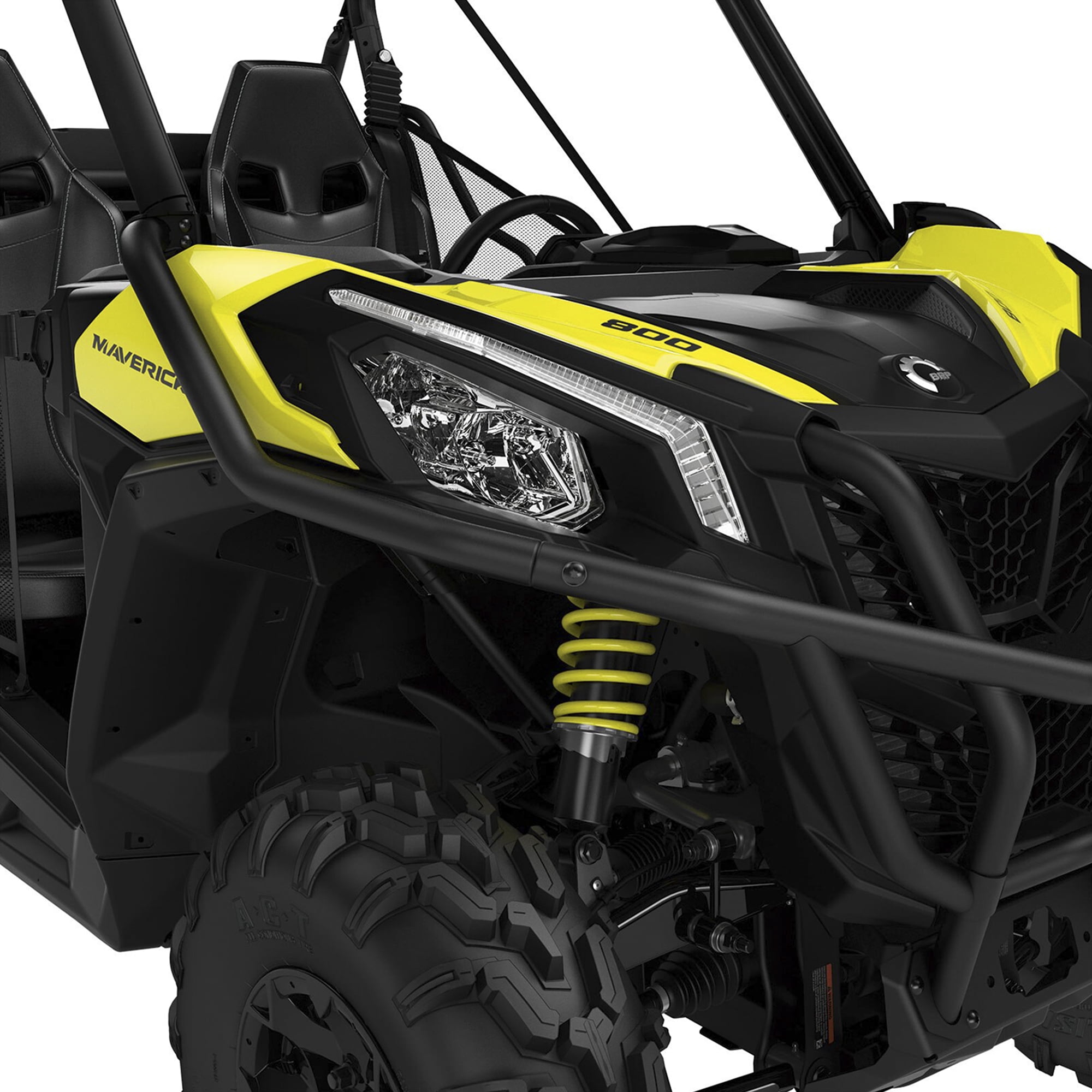 Can-Am 715004912 Black Front Corner Protectors Maverick Trail Sport Max ...