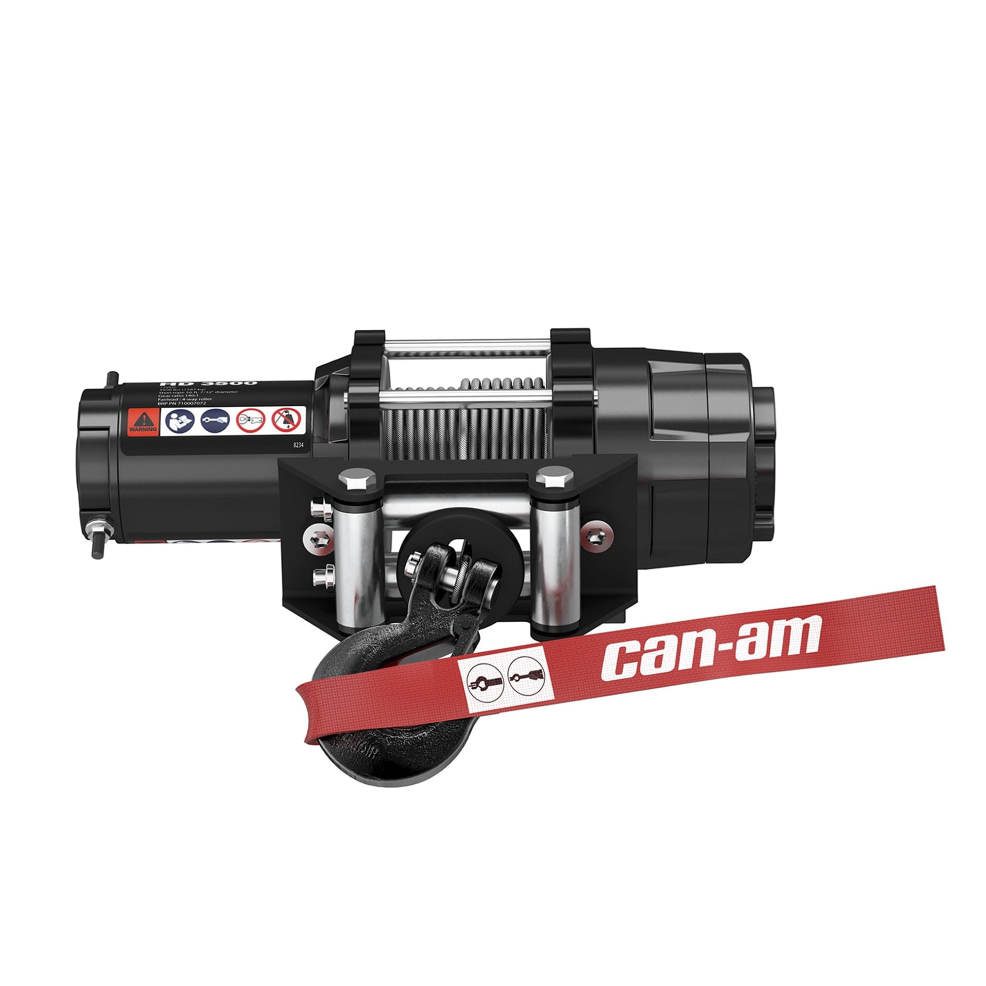 Can-Am New OEM, Heavy Duty, Weather Protected HD 3500 Winch, 715006415 ...