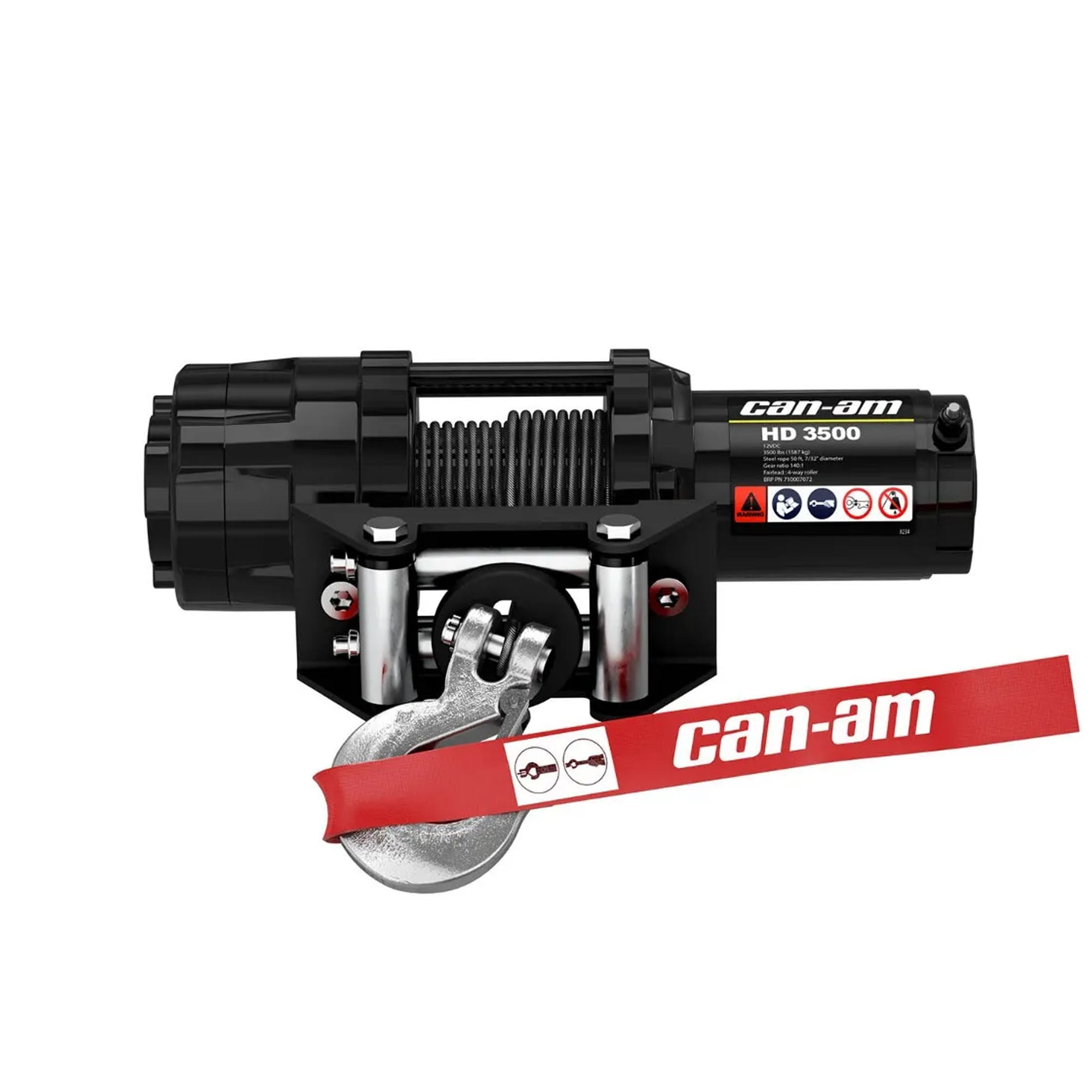 Can-Am 715006974 BRP HD 3500 Winch Kit - Walmart.com