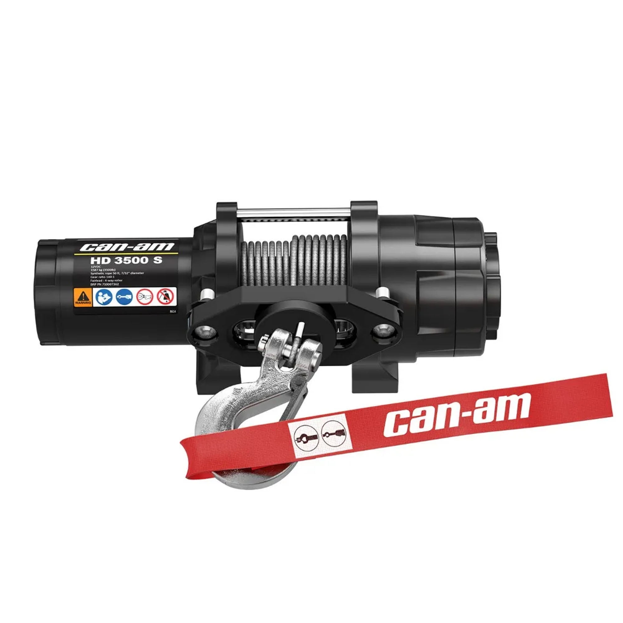 Can-Am 715008285 BRP HD 3500 Synth Winch Kit - Walmart.com