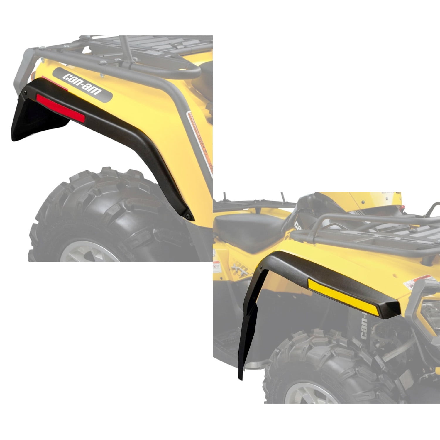 Can-Am ATV New OEM Mudguard Fender Flair Extension Guard Mud Kit ...