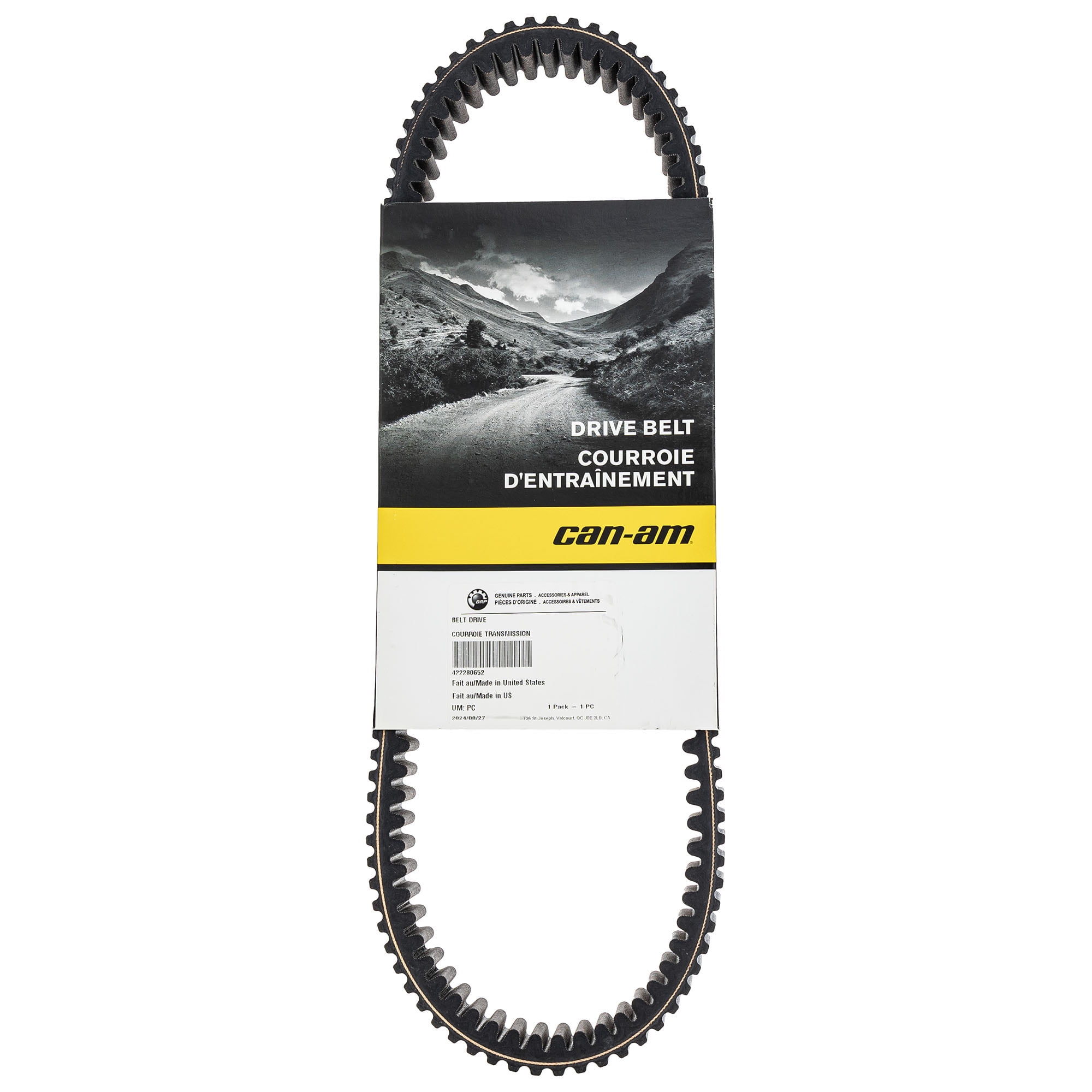 Can-Am Performance Drive Belt 422280652, PBO High-Tensile Strength for ...
