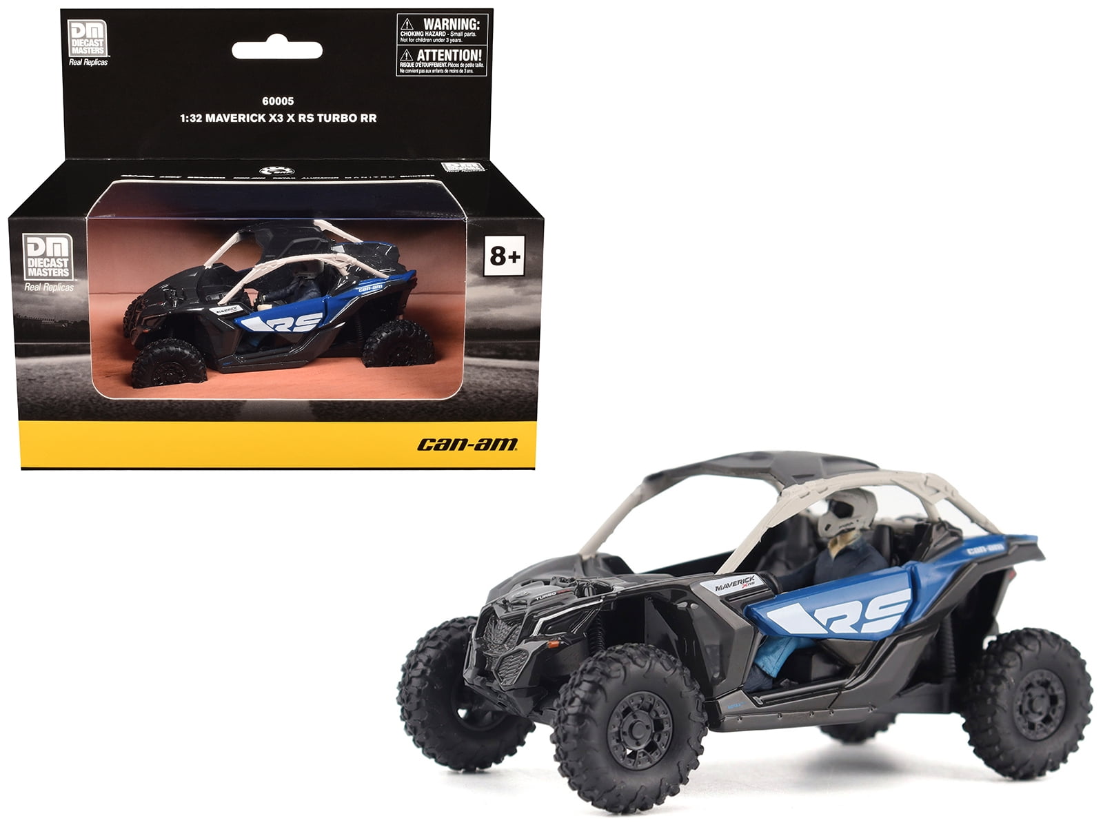 Can-Am Maverick X3 X RS Turbo RR Intense Blue and Chalk Gray with ...