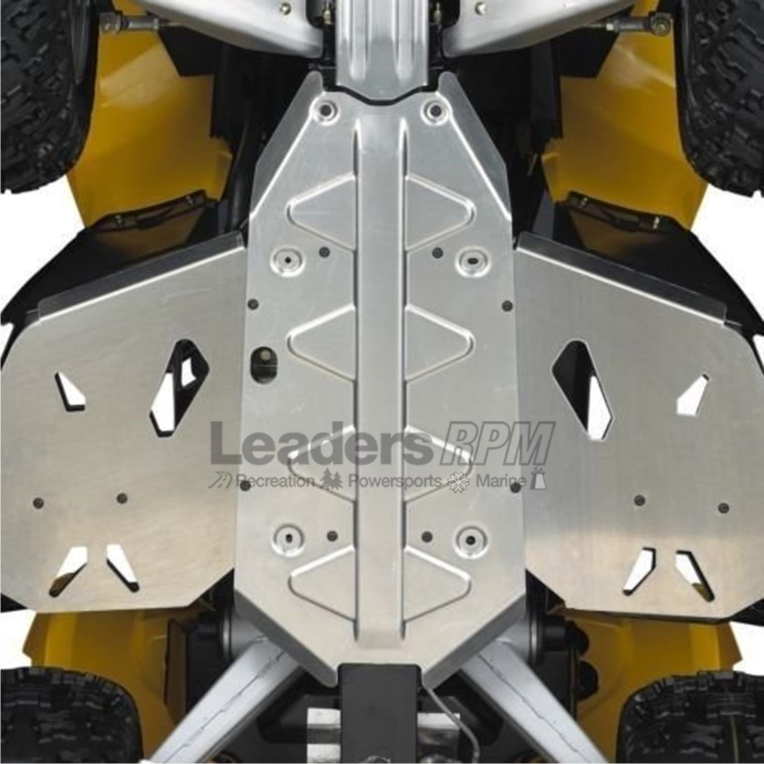 Can-Am New OEM ATV Aluminum Central Chassis Skid Plate, Outlander ...
