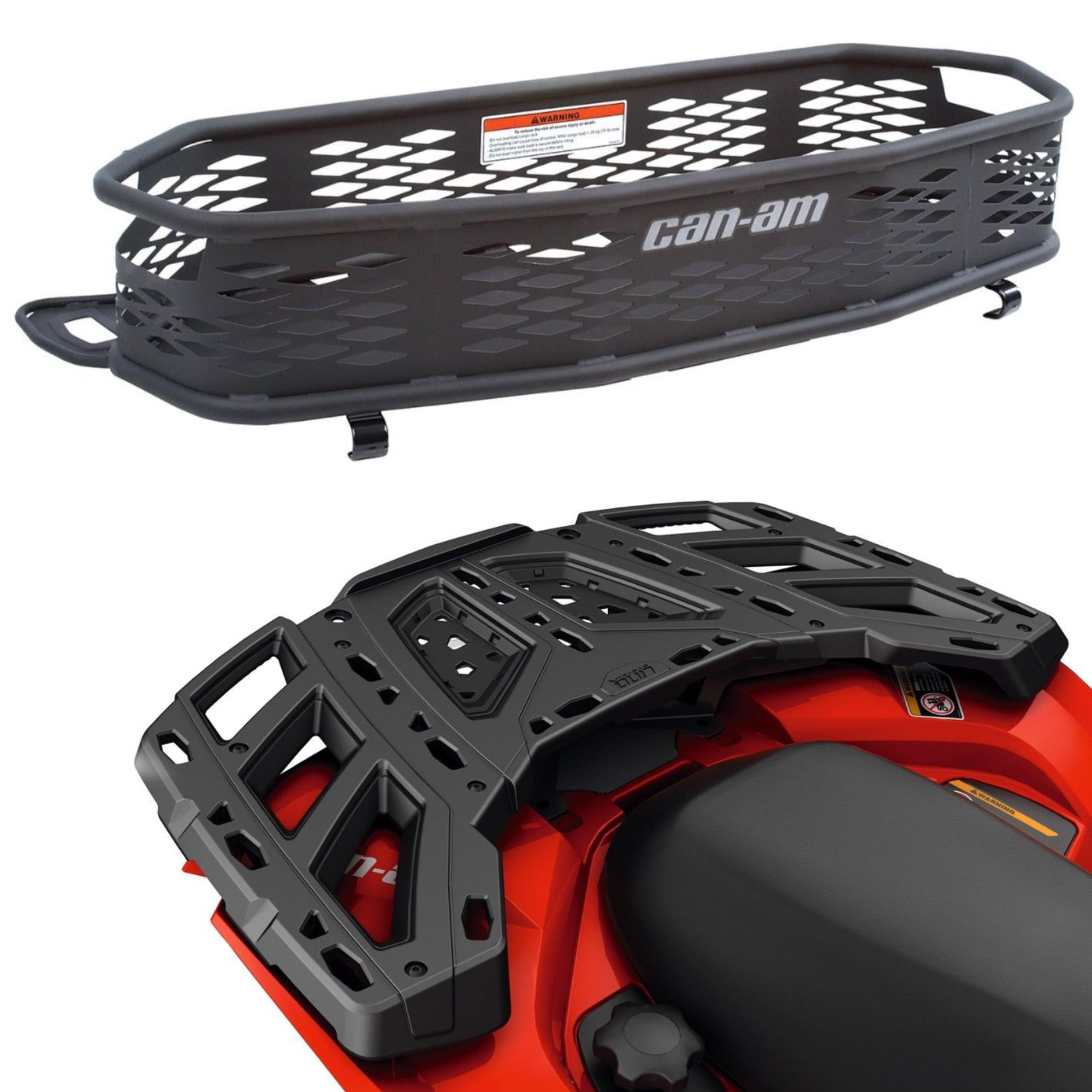 Can-Am New OEM LinQ Basket with LinQ Luggage Rack, G2S, 715001215 ...
