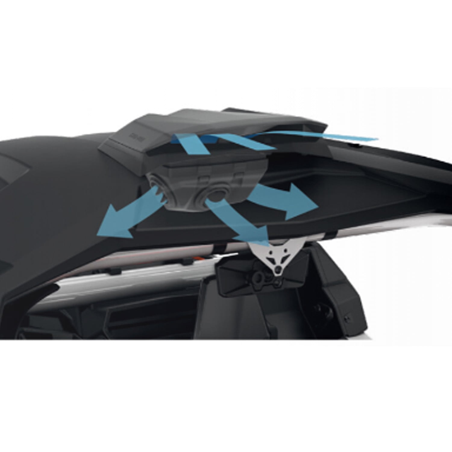 Can-Am New OEM, ProVent Roof Module Adapter Kit With Roof Adapter ...