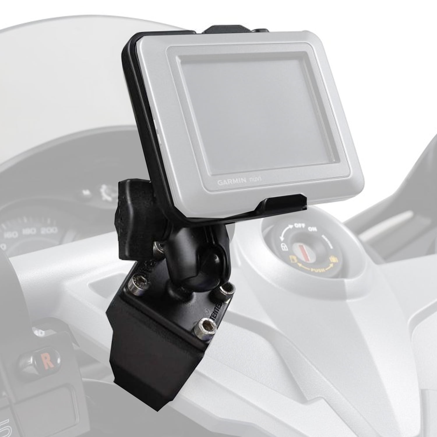 Can-Am New OEM Spyder Adjustable GPS Mounting Kit For Stock Handlebar ...