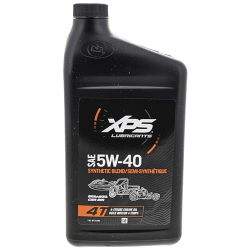 Can-Am Off-Road 4T 5W-40 Synthetic Blend Oil Change Kit for Rotax 450 ...