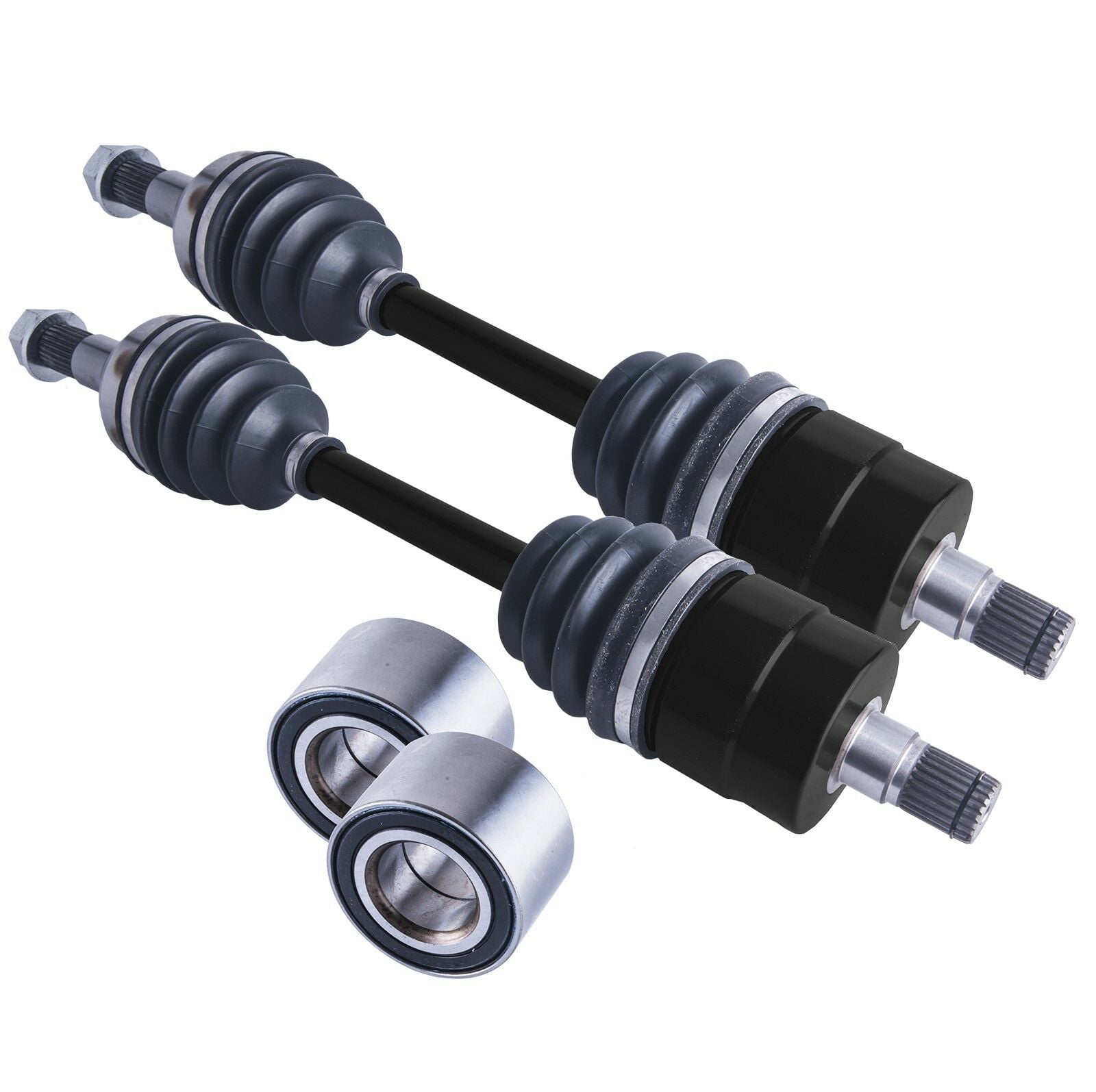 Can Am Outlander rear cv axles & wheel bearings set 500/650/800/1000 ...