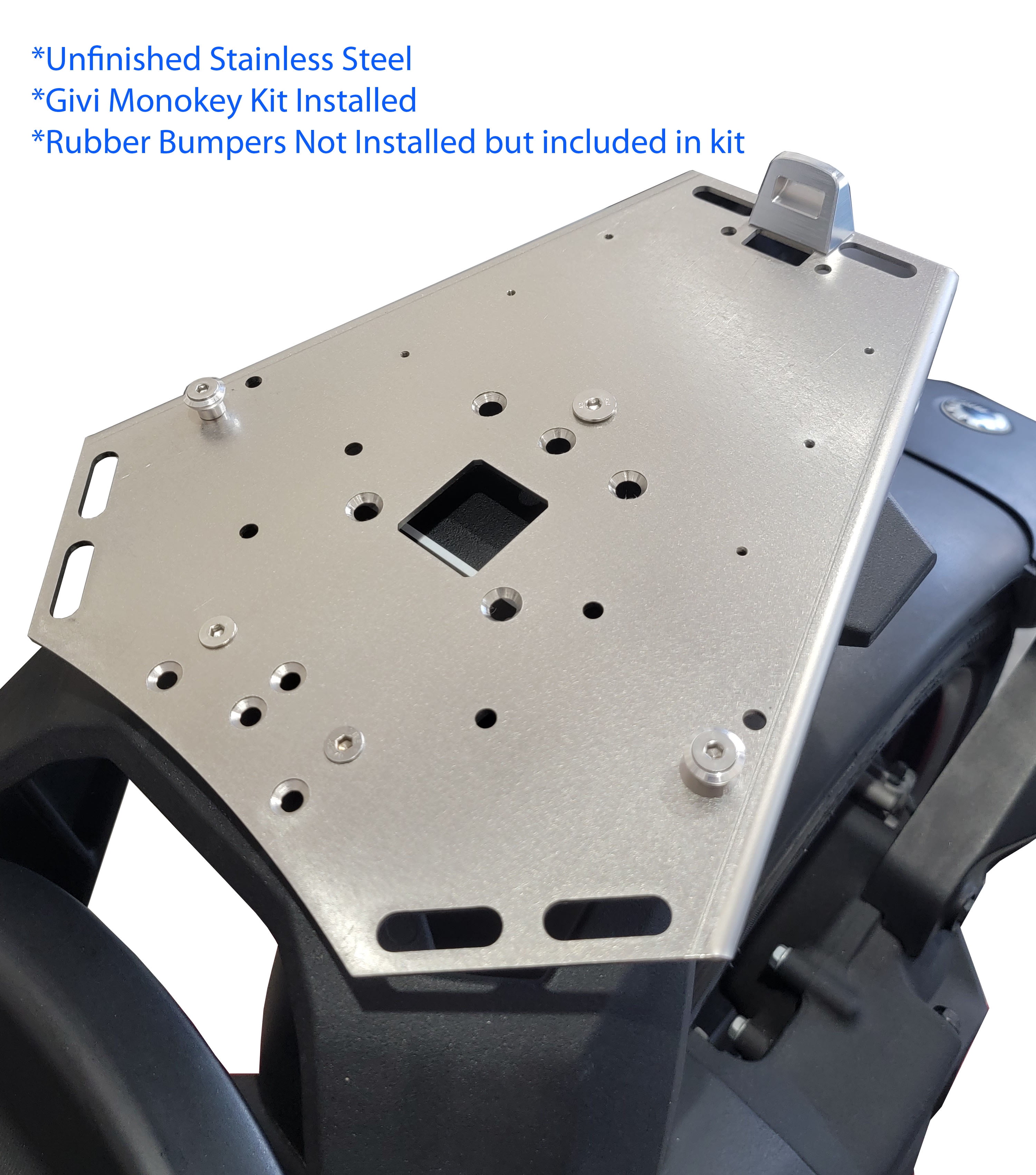 Can Am Ryker Luggage Rack with Givi Kit for use with Max Mount ...