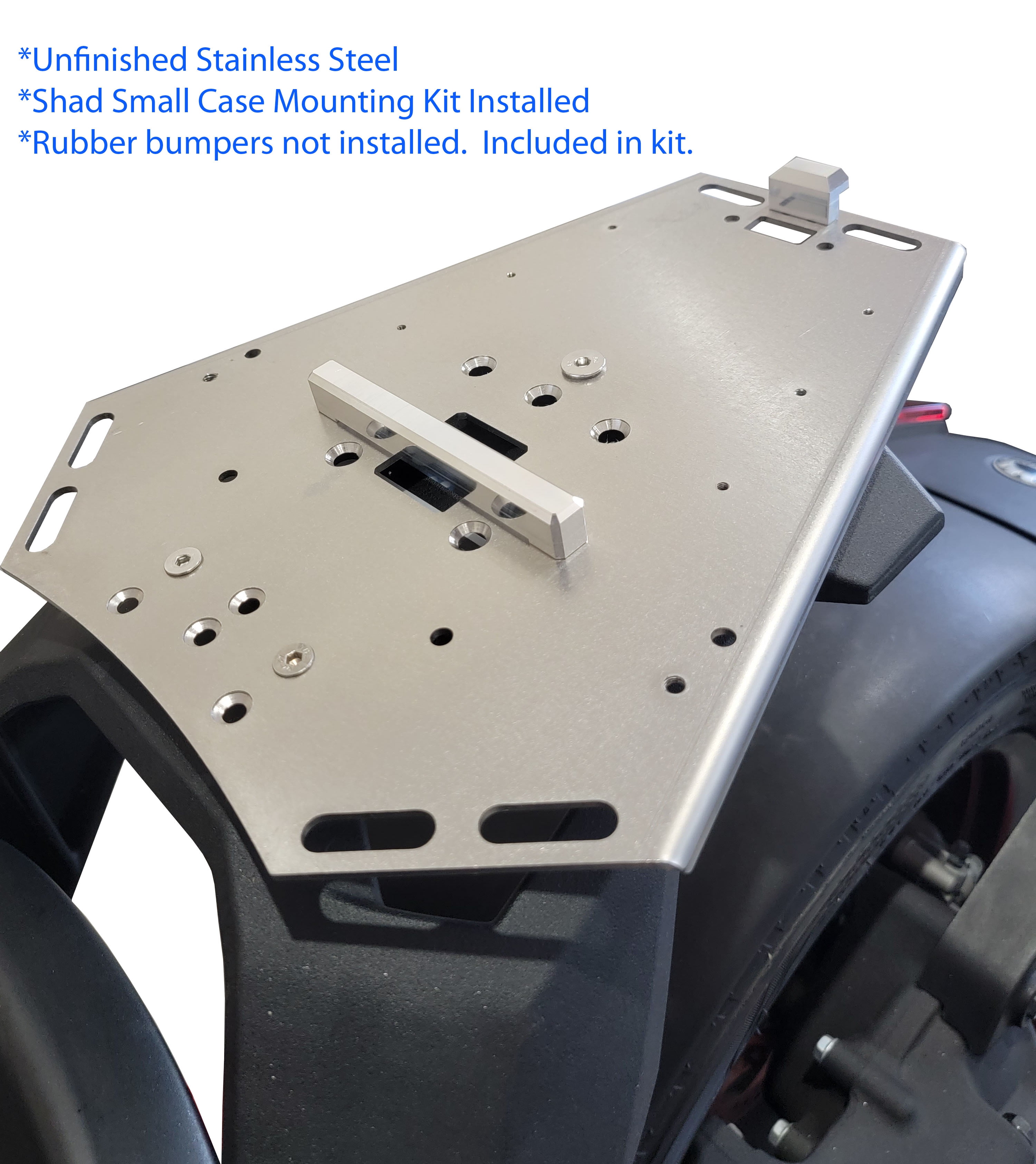 Can Am Ryker Luggage Rack with Small Shad Kit for use with Max Mount ...