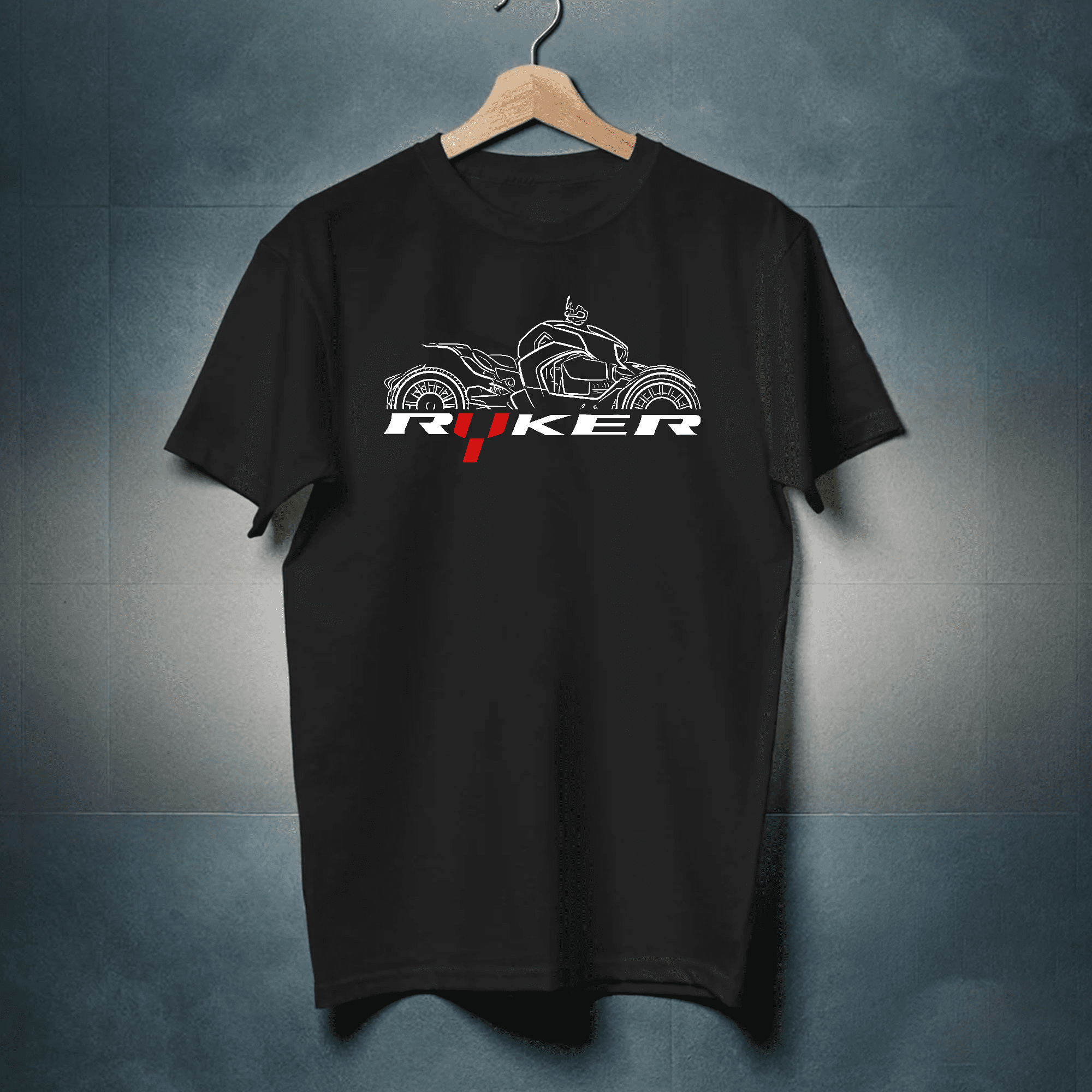 Can Am Ryker T-Shirt for 3-wheel Motorcycle Riders - Walmart.com