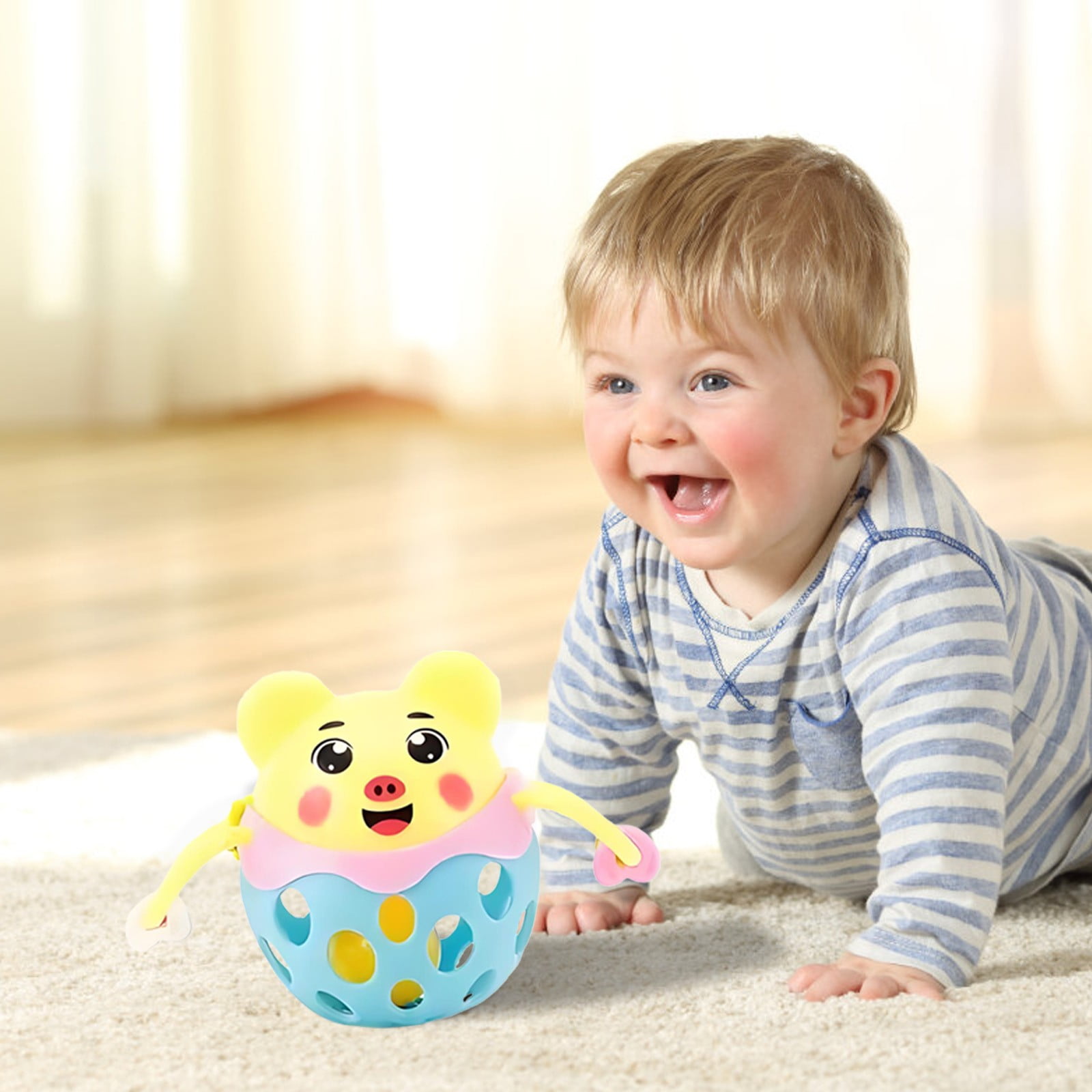 Can Be Boiled To Soothe Early Childhood Education Fitness Soft Rubber ...