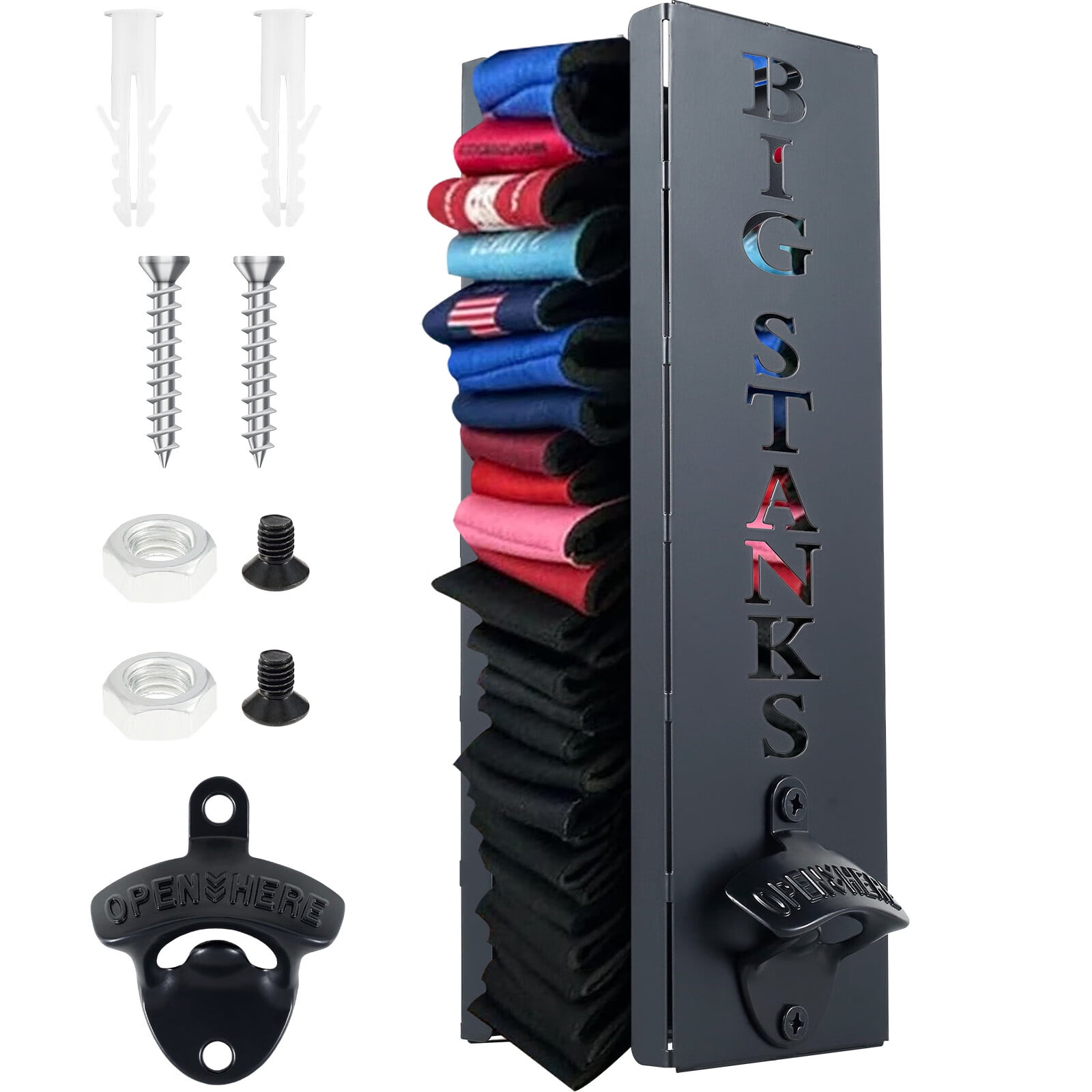 Can Cooler Holder with Bottle Opener 11.8×3.9×3.9 Inch Cooler Dispenser ...