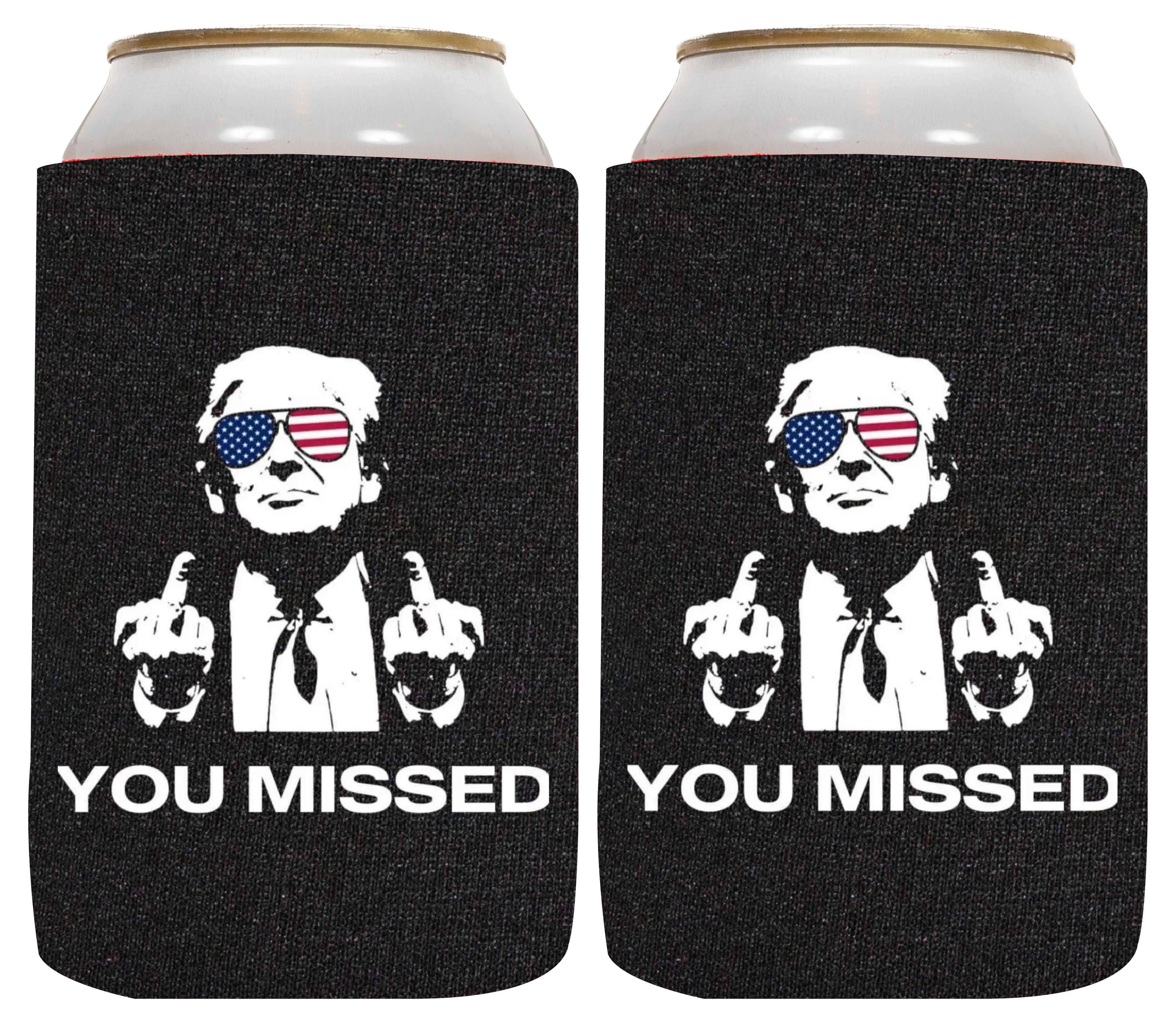 Can Cooler Sleeves (2 Units) 12 oz Neoprene Beer 4mm Thick Fabric Beer ...
