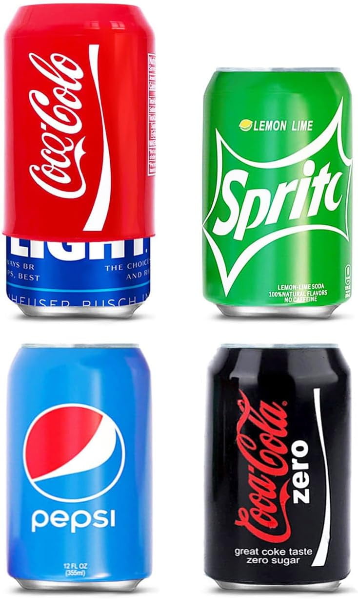 Can Covers that Look Like Soda, Silicone Sleeves for Cans, Can Wraps ...