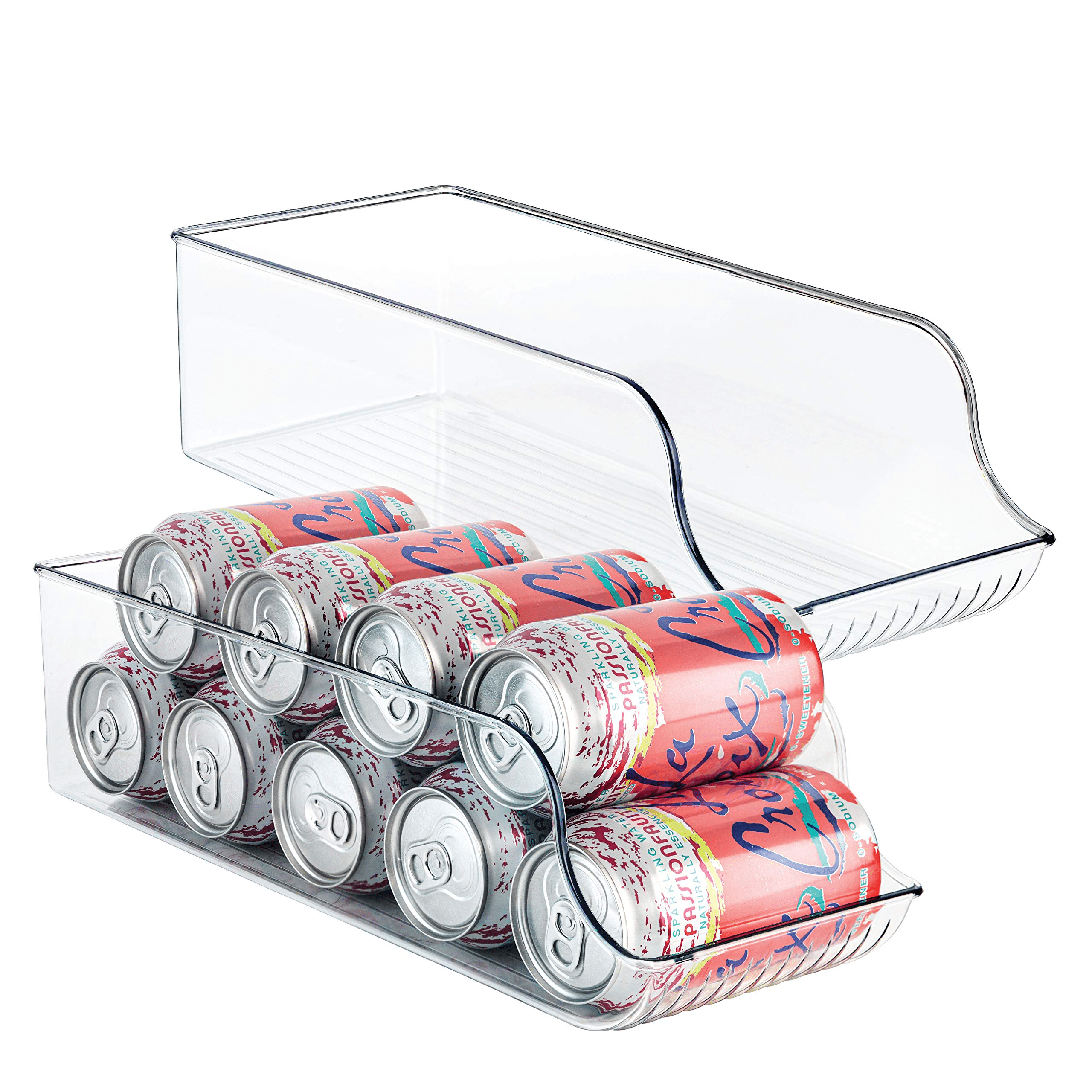 Can Drink Holder Storage & Dispenser Bin for Refrigerator, Freezer ...