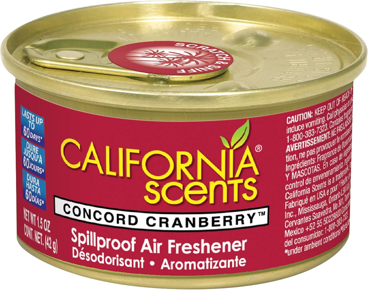 Can/Hidden Air Freshener (Monterey Vanilla Scent, 1 Pack) - Walmart.com