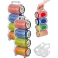 Can Holder for Cooler, Portable Soda Can Organizer for Cooler with ...