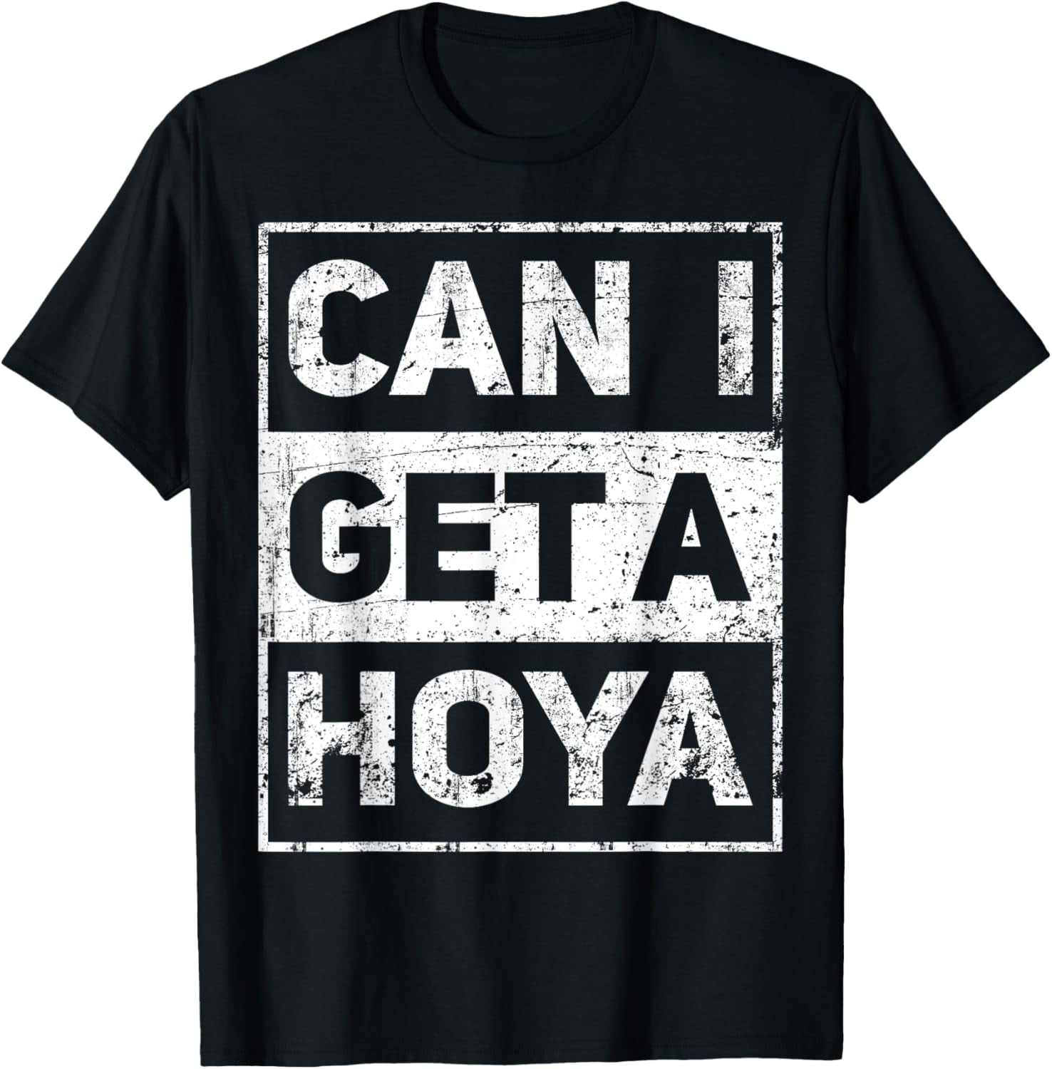 Can I Get A Hoyaaa Man Shouting Hoya Dank Meme GenZ T-Shirt - Walmart.com