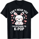 Can Not Hear You I Am Listening KPop Kawaii Kpop Fan Music Graphic ...