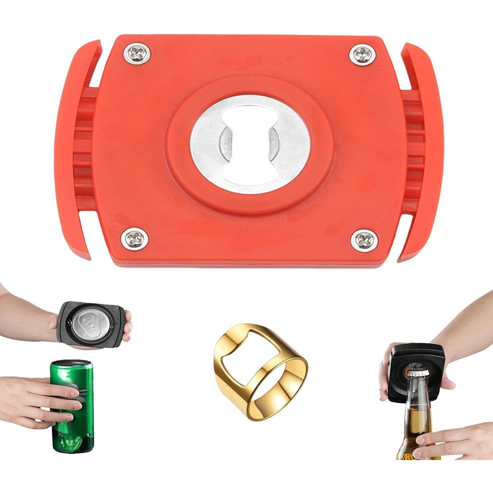 Can Opener Manual Two-in-one for Iced Coffee, Soda, Canned Wine ...