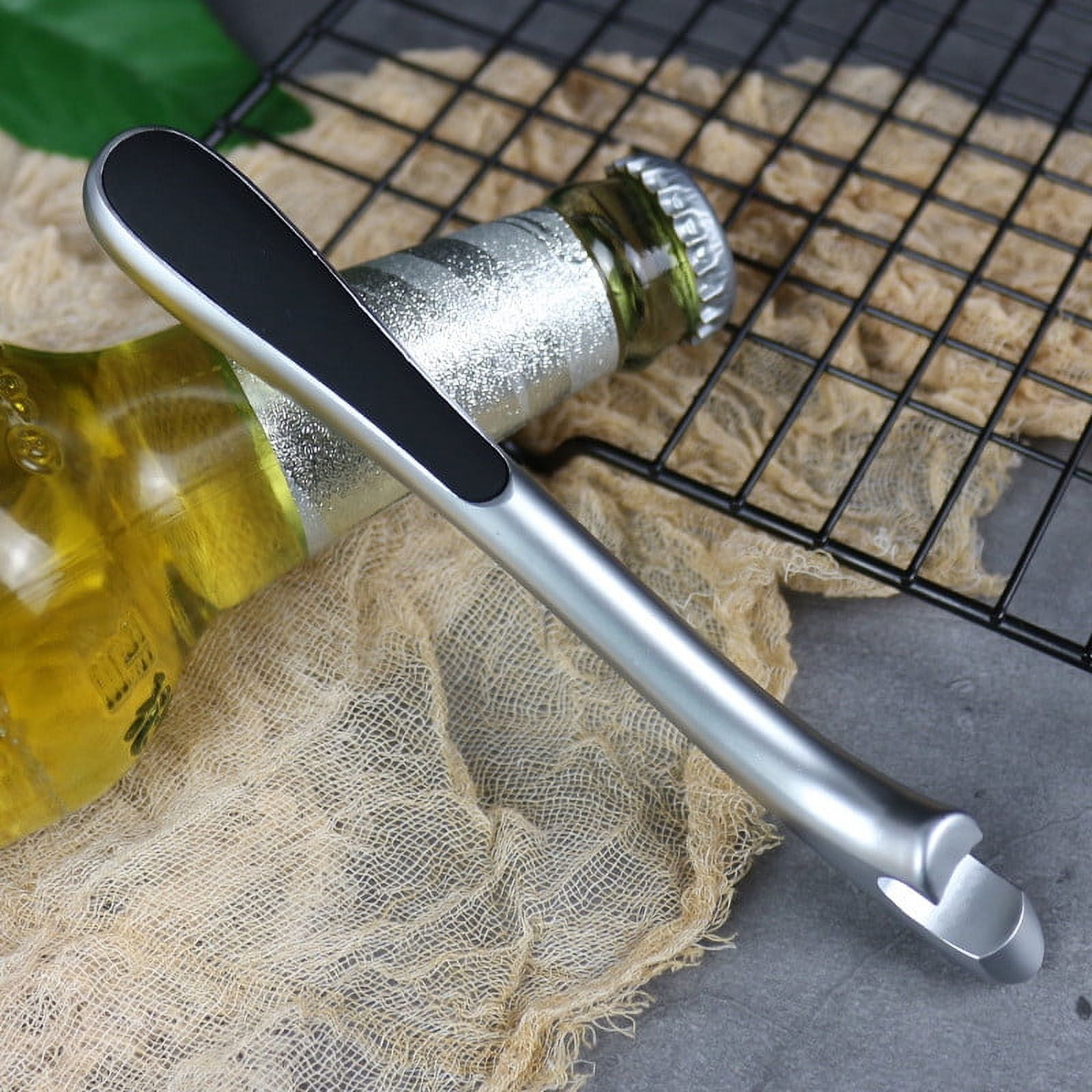 Can Opener | Multi-Function Can Knife & Bottle Opener | White Alloy ...