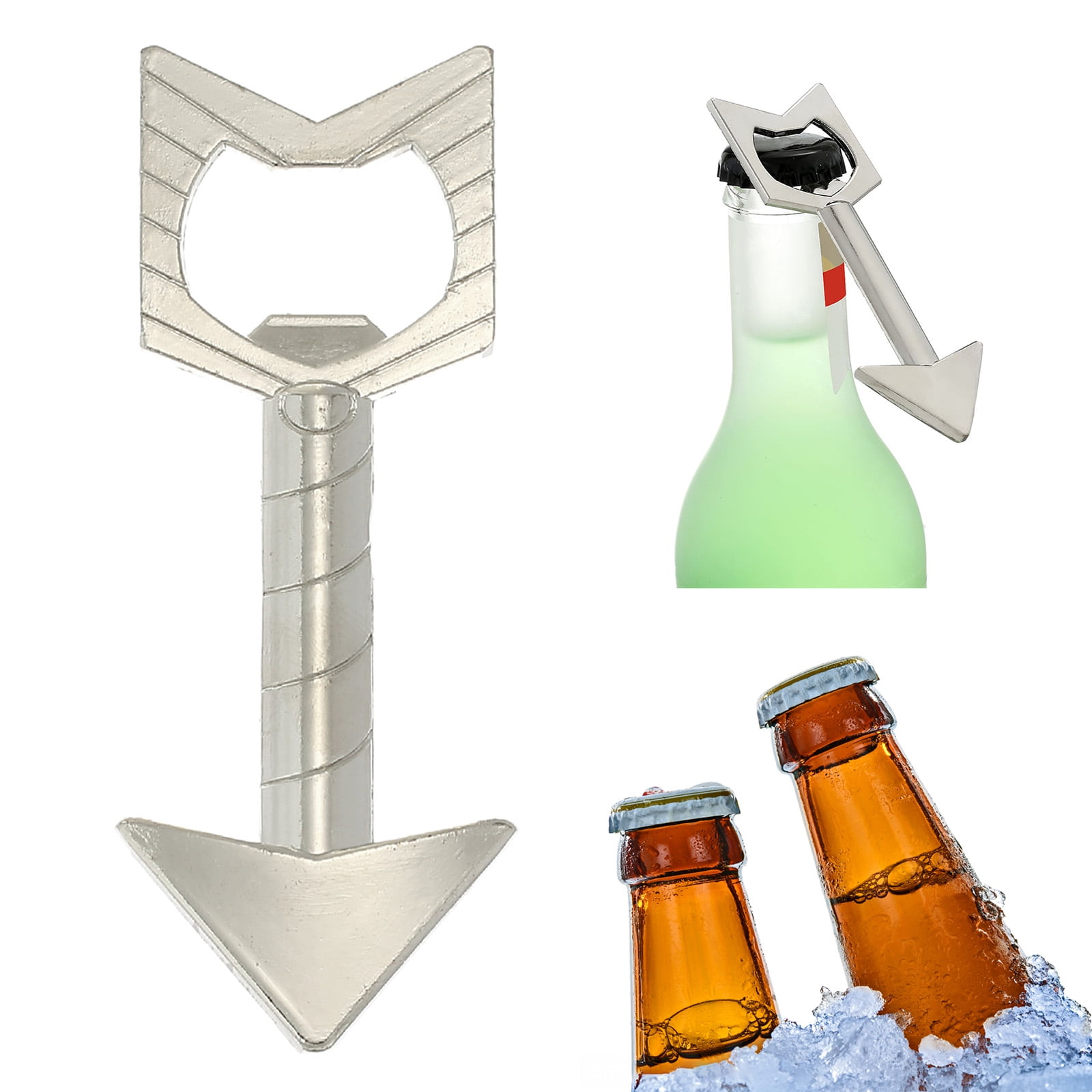 Can Opener,Valentine's Day Love Heart Bottle Opener - Gold Alloy Wine ...