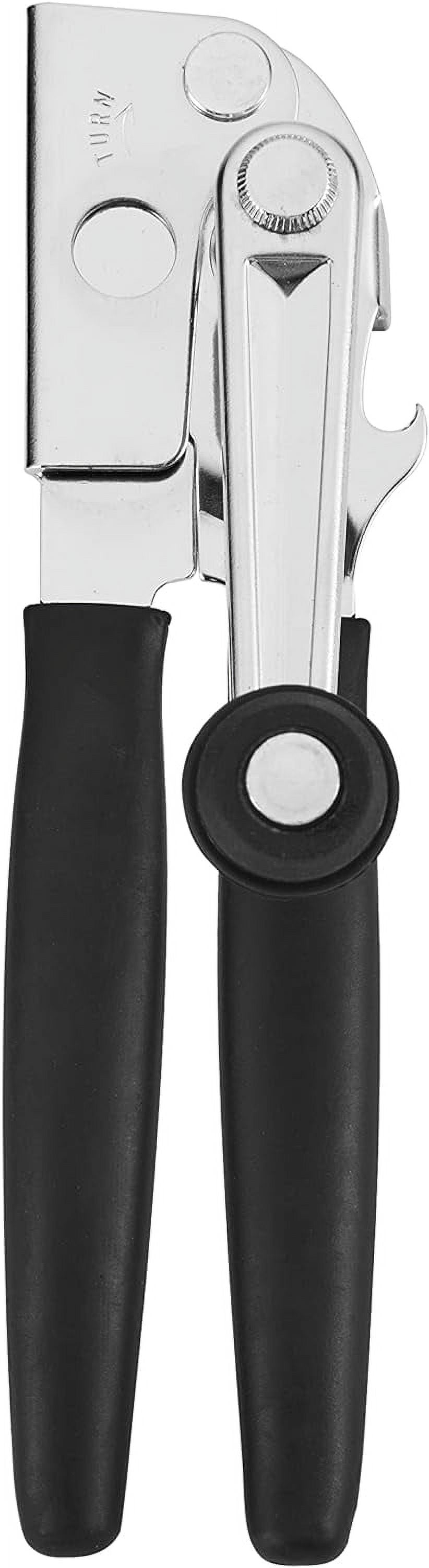 Can Opener with Folding Crank Handle, Manual Hand Held and Blade ...