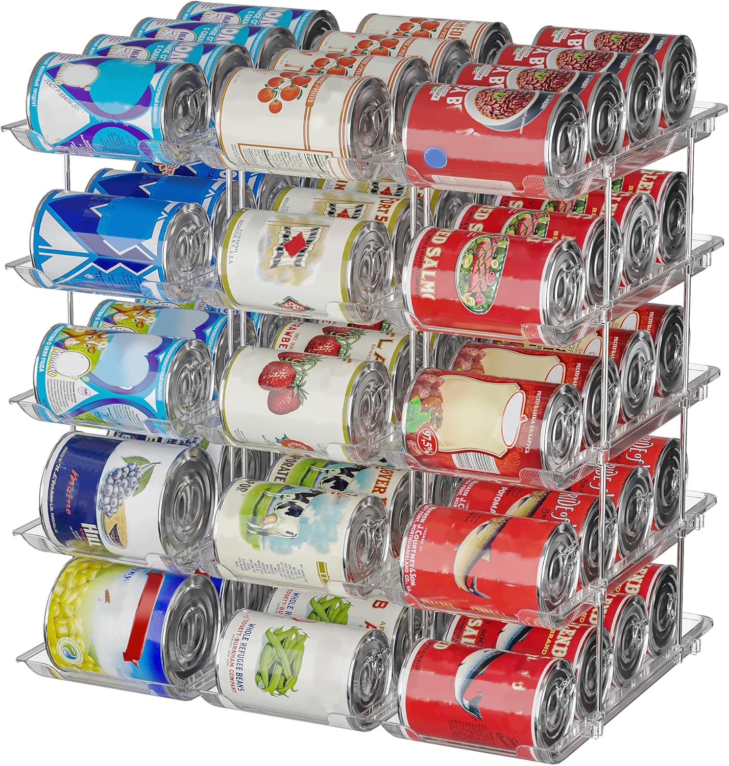Can Organizer For Pantry, Adjustable Height And Width Canned Goods ...