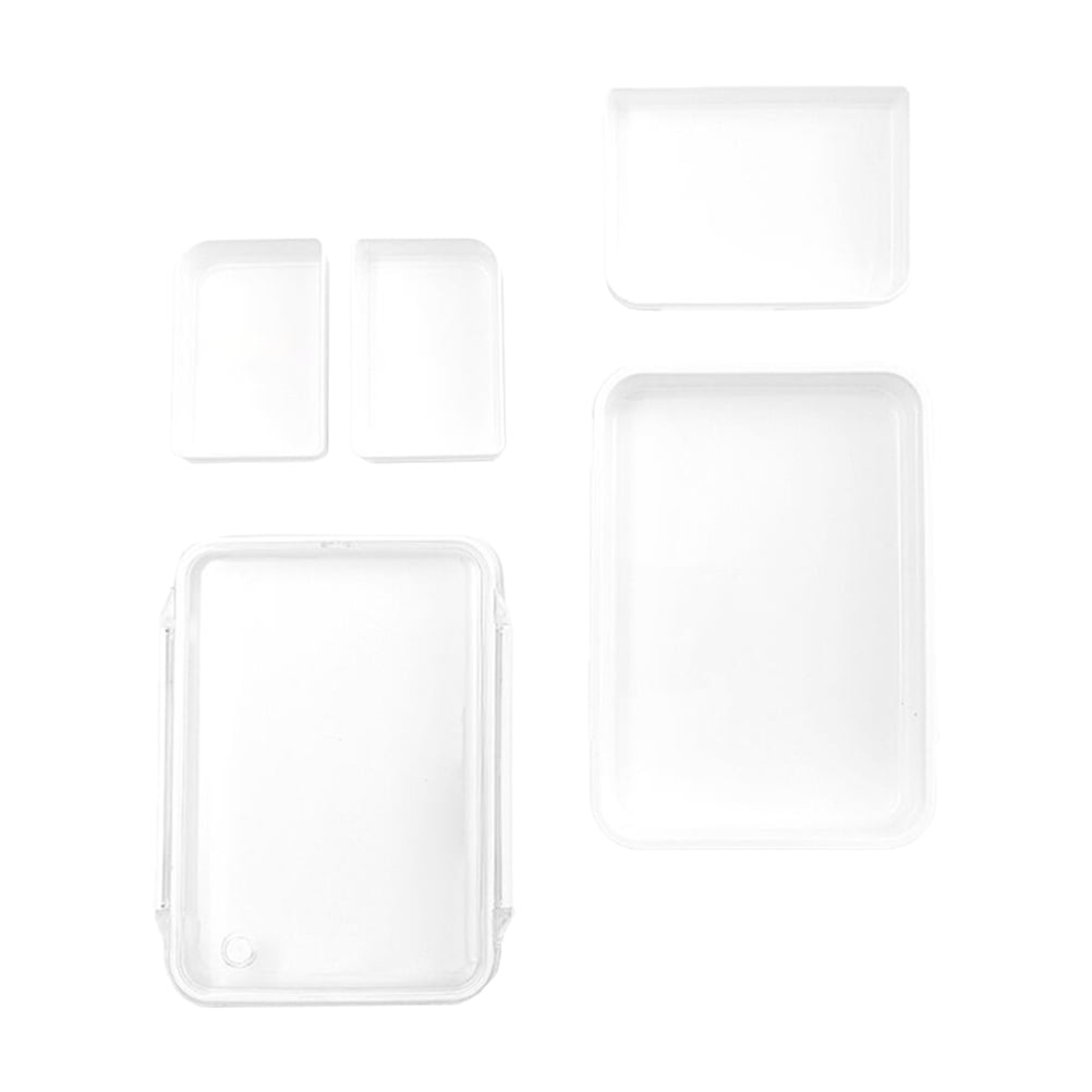 NUOLUX Multi Compartment Food Container Square 1Pack 8.9X6.7In ...