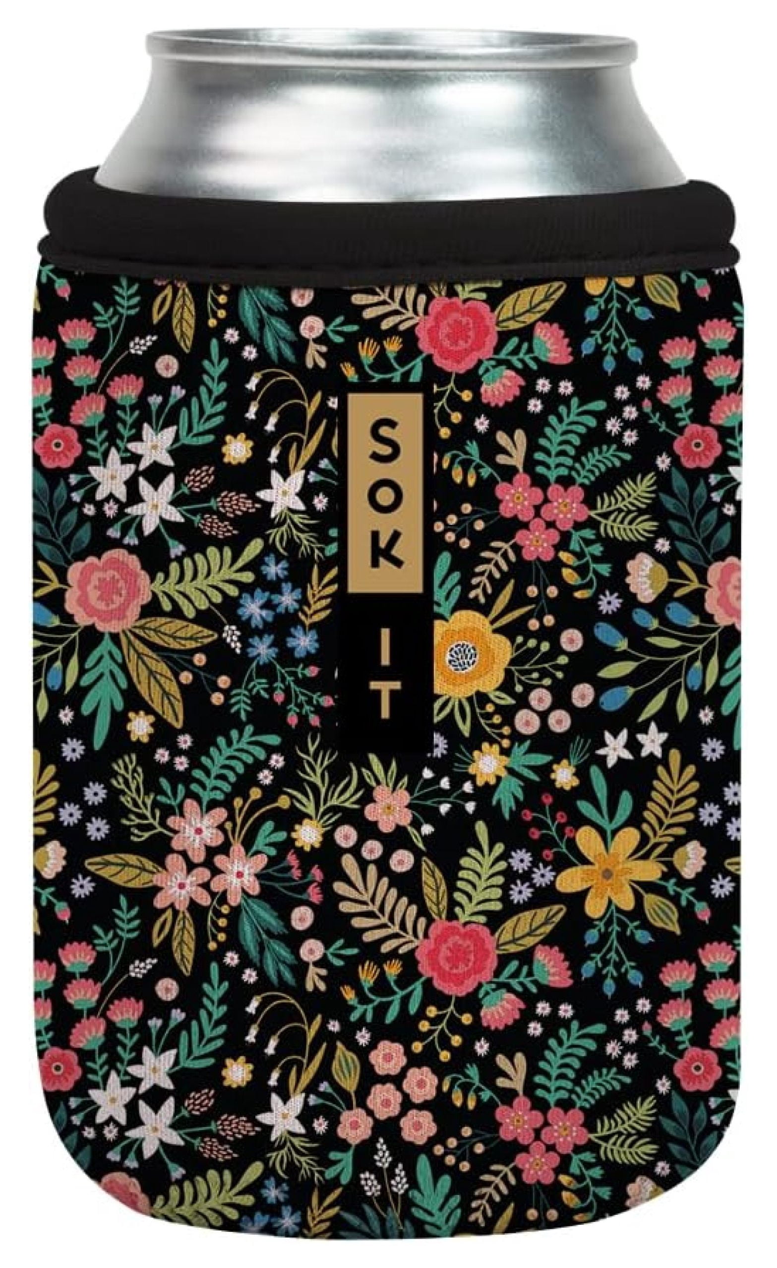 Can Sok Sleeve for Beer & Soda Insulated Neoprene Cover (English Garden ...