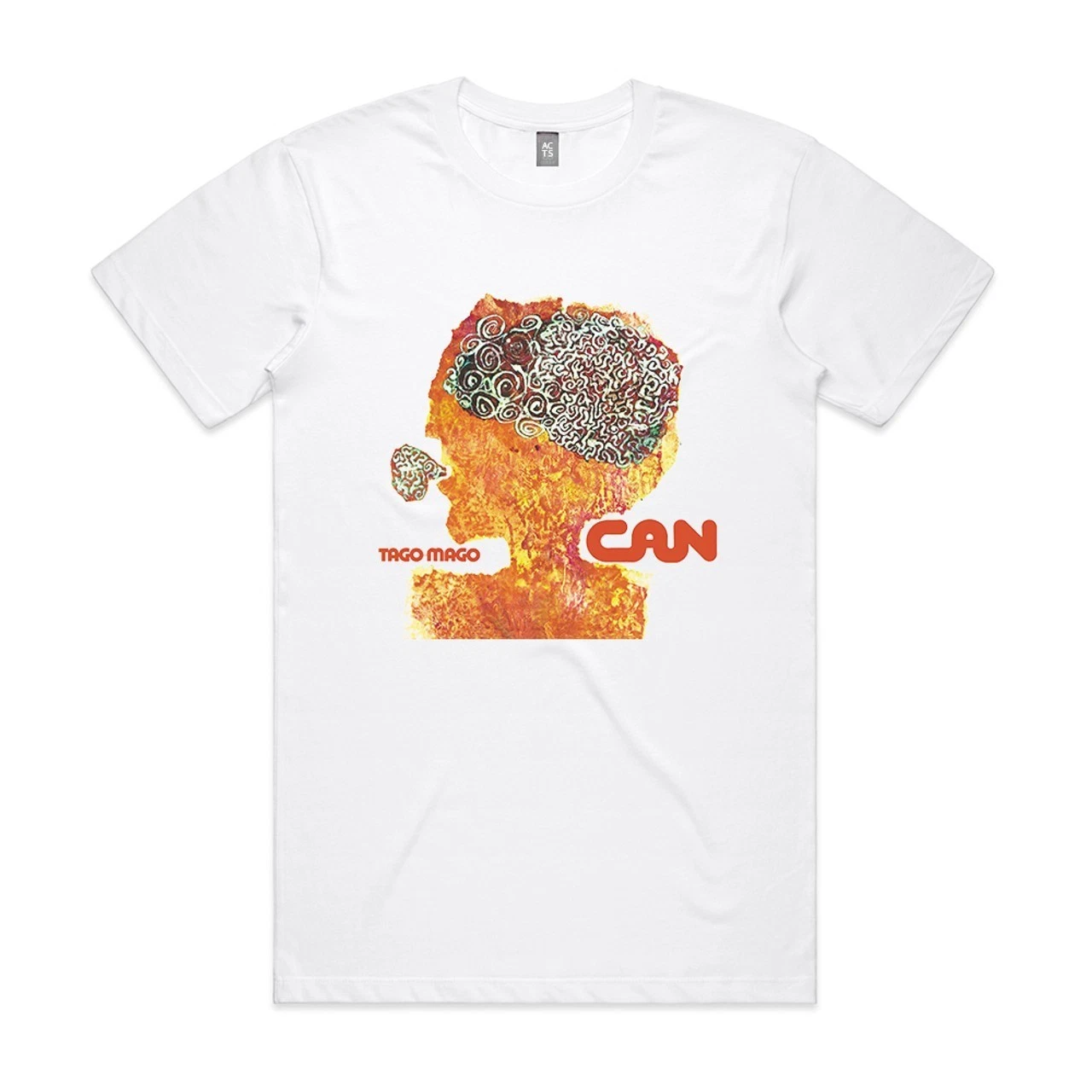 Can Tago Mago Album Cover T-Shirt White 16D322 - Walmart.com