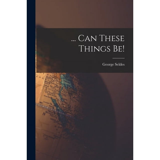 Can These Things Be!, (Paperback) - Walmart Business Supplies