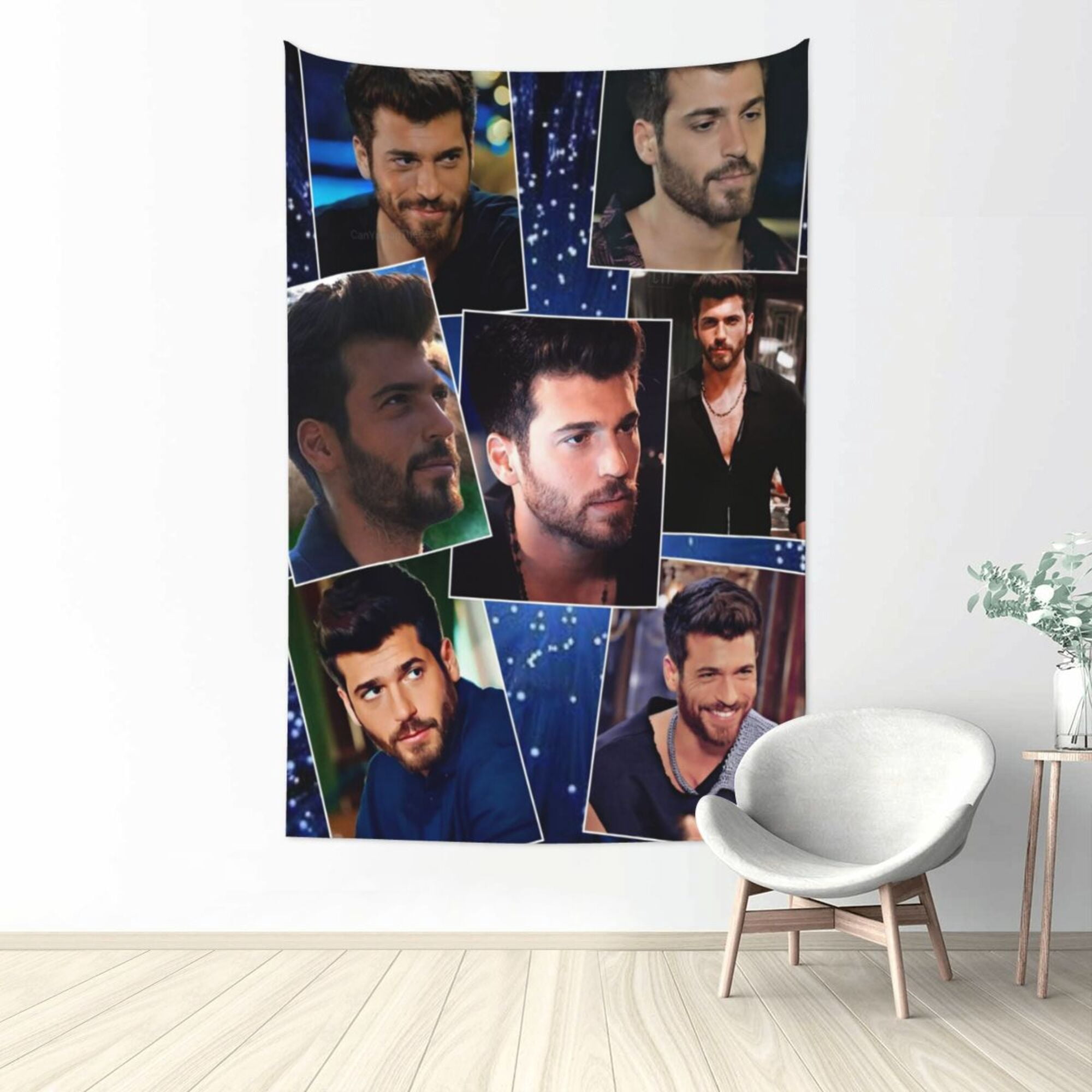 Can Yaman Tapestry Poster Printing Wall Hanging Tapestries Wall Art ...