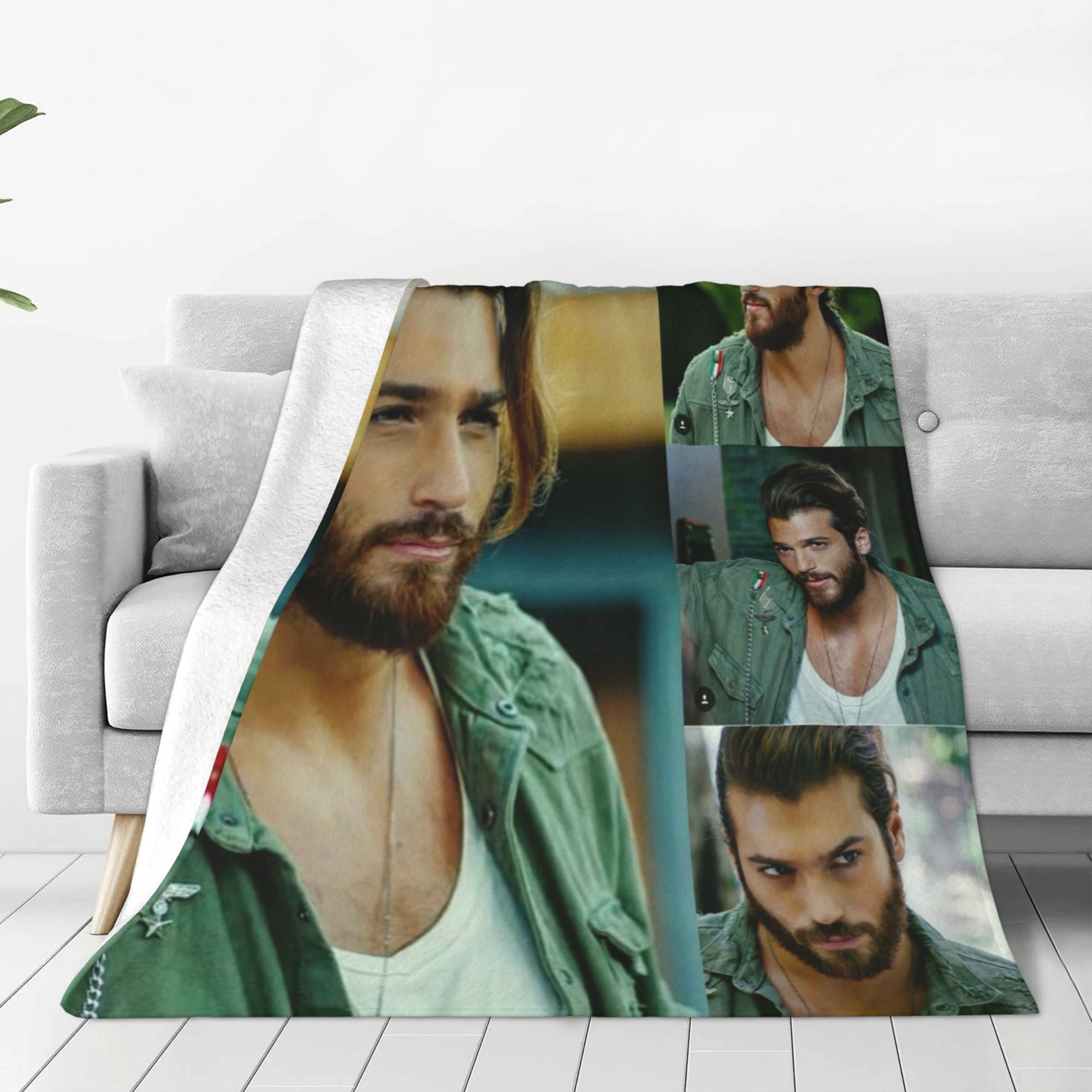 Can Yaman Throw Blanket Soft Plush Travel Blanket For Bedroom Living ...