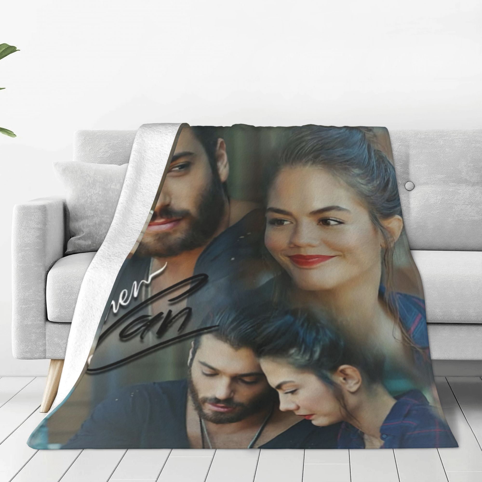 Can Yaman Throw Blanket Soft Plush Travel Blanket For Bedroom Living ...