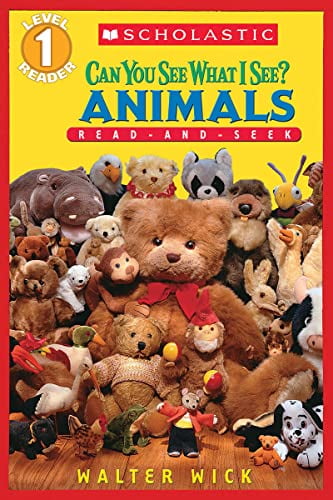 Pre-Owned Can You See What I See? Animals (Scholastic Reader, Level 1 ...